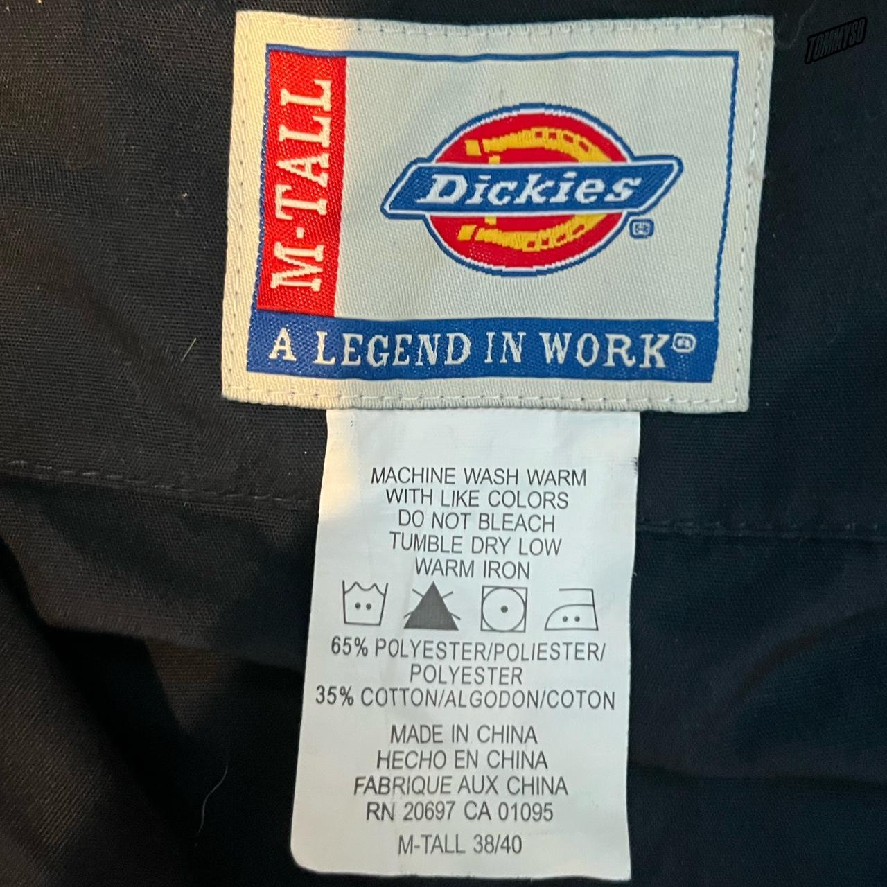 DICKIES FULL SIZED NAVY JUMPSUIT 🔨 Patchwork /... - Depop