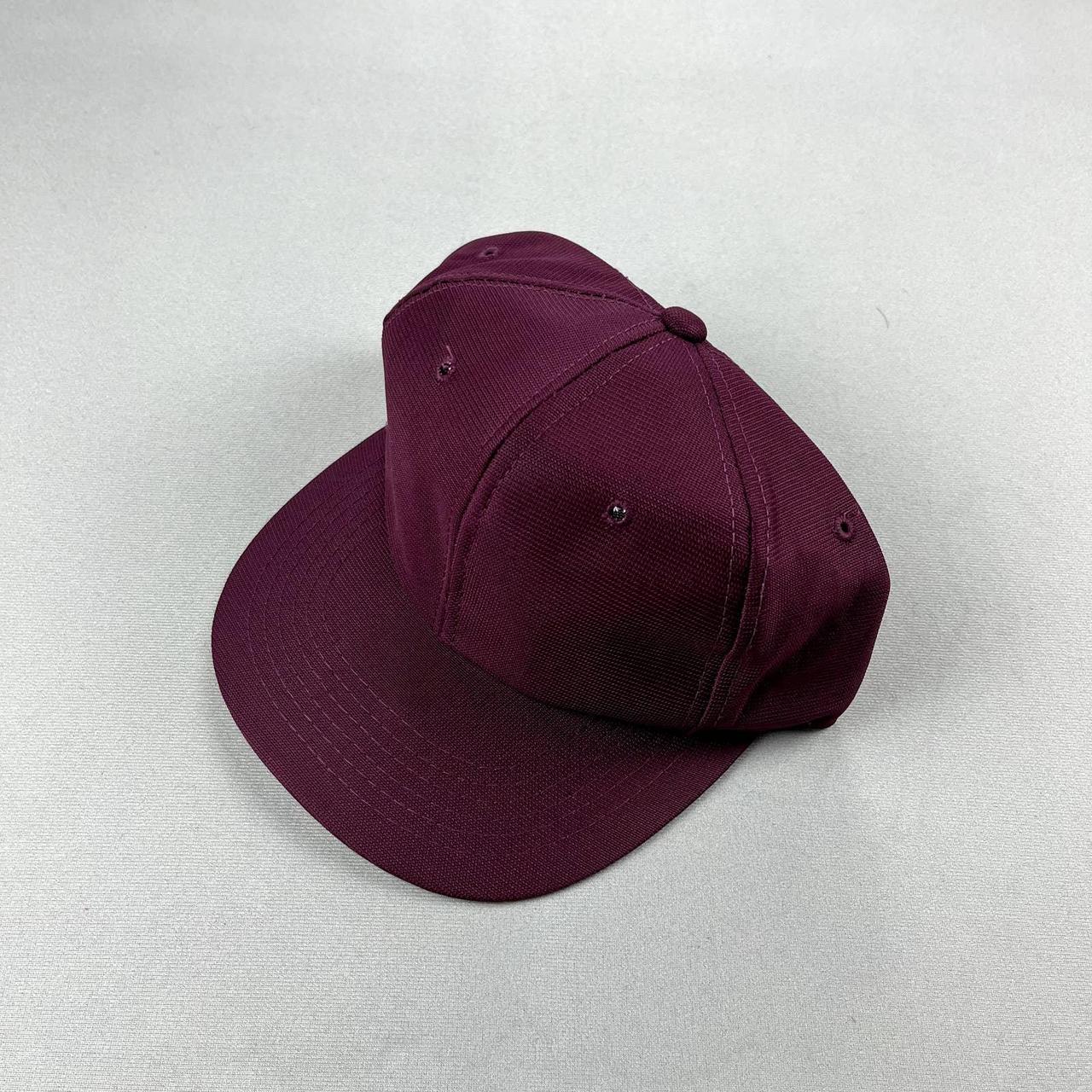 Vintage Maroon Hat Cap Snapback Burgundy Youngan... - Depop