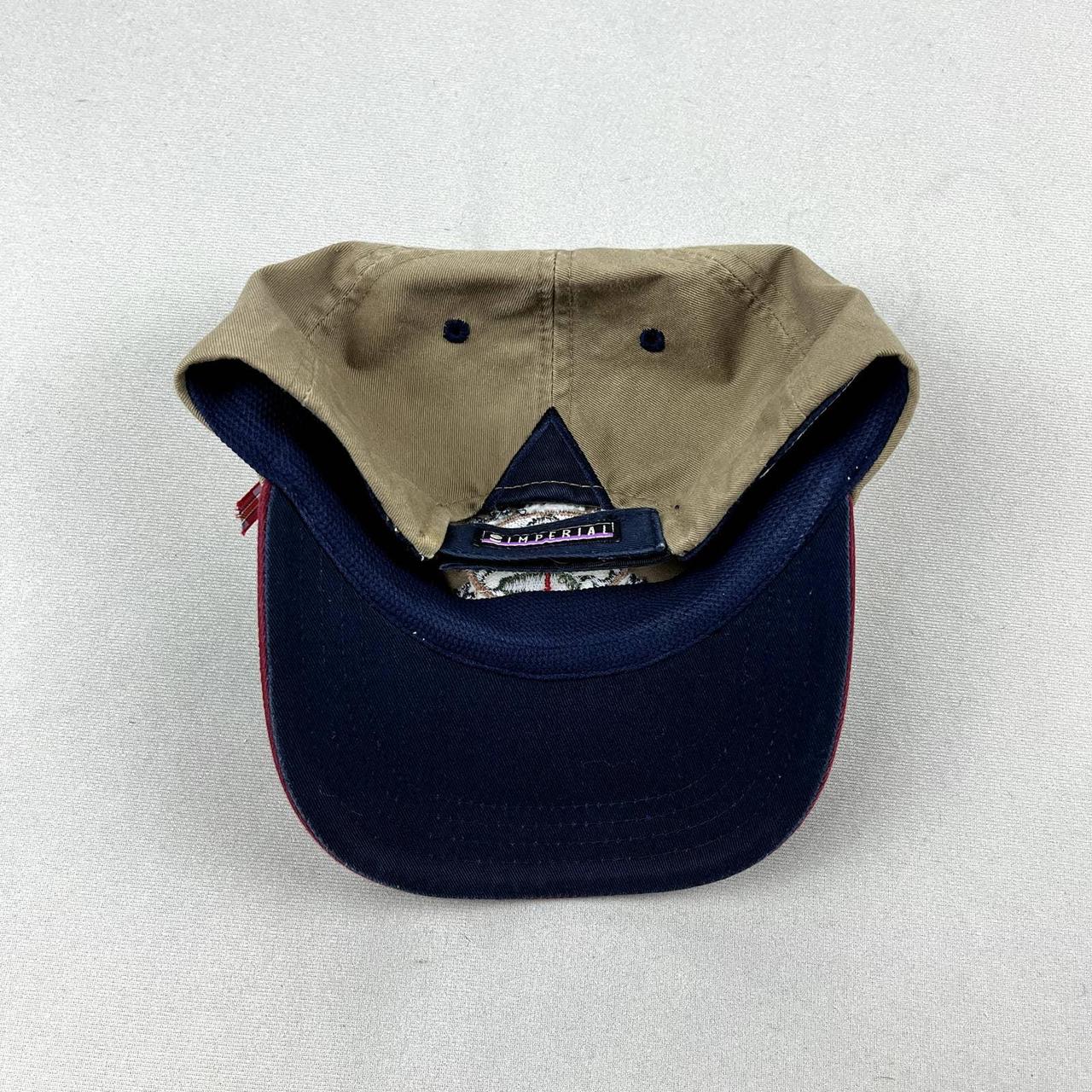 PGA Tour Men's Tan and Blue Hat | Depop