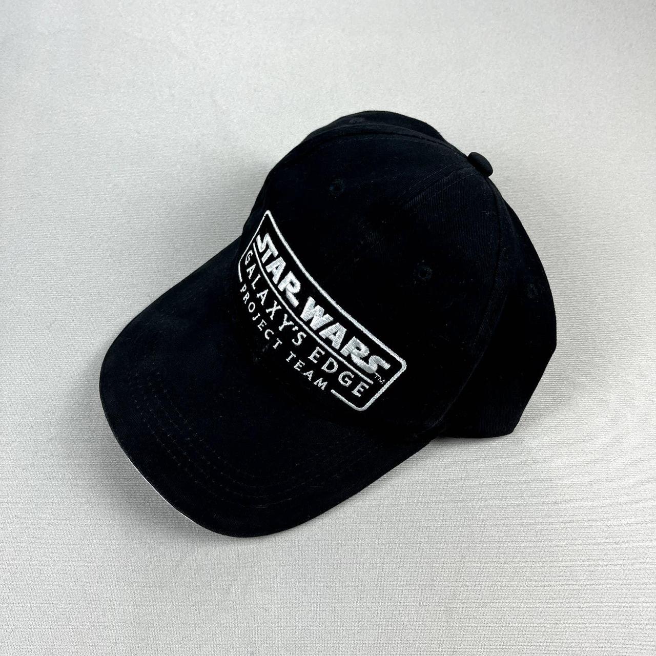 Star Wars Galaxy Edge Hat Cap Strapback Black Disney... - Depop