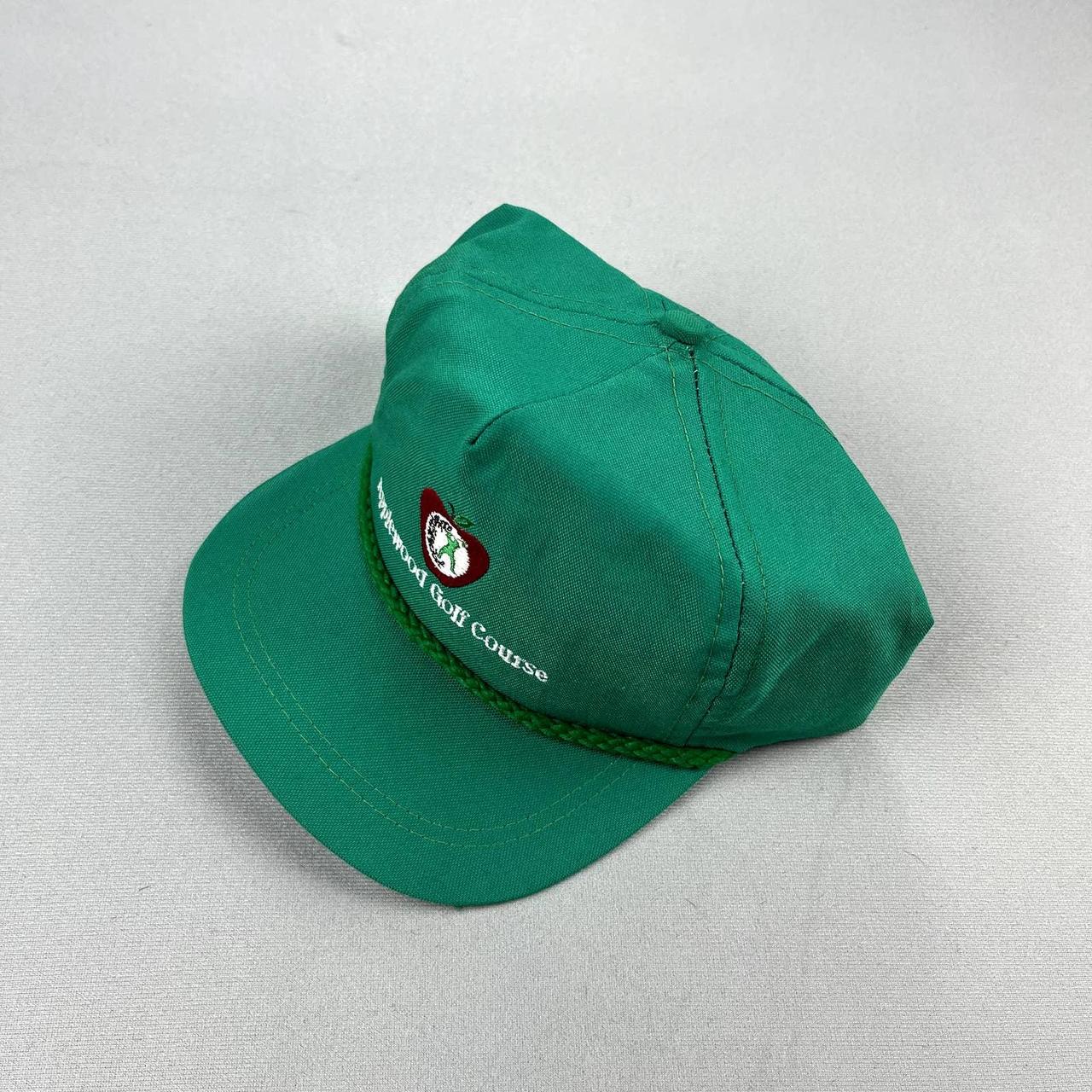 Vintage Golf Hat Cap Green Applewood Course Links... - Depop
