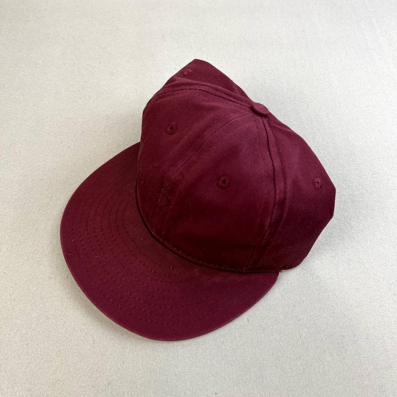 Ebbets Field Flannels Hat Cap Strapback Maroon Red... - Depop