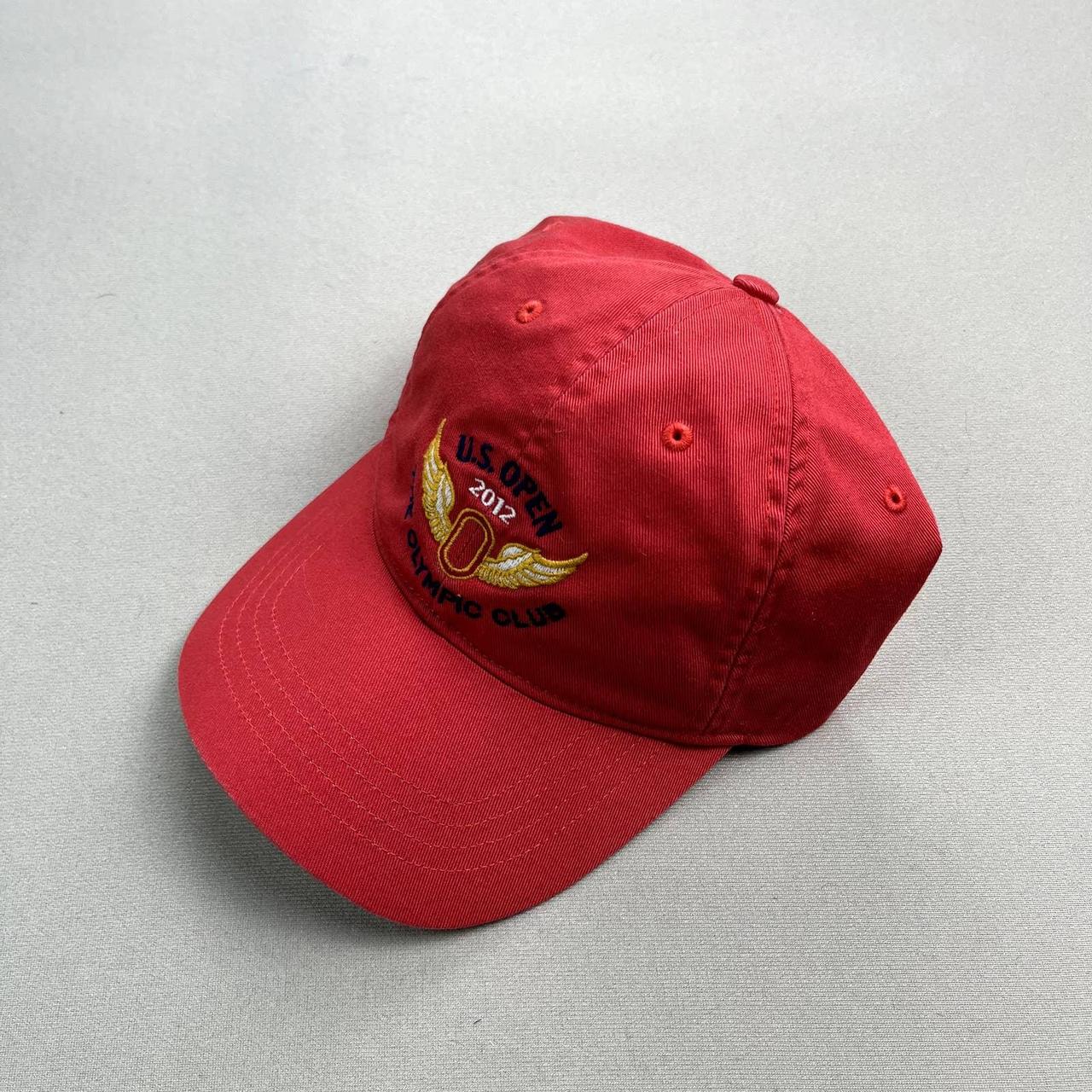US Open Golf Hat Cap Strapback Red The Olympic Club... - Depop
