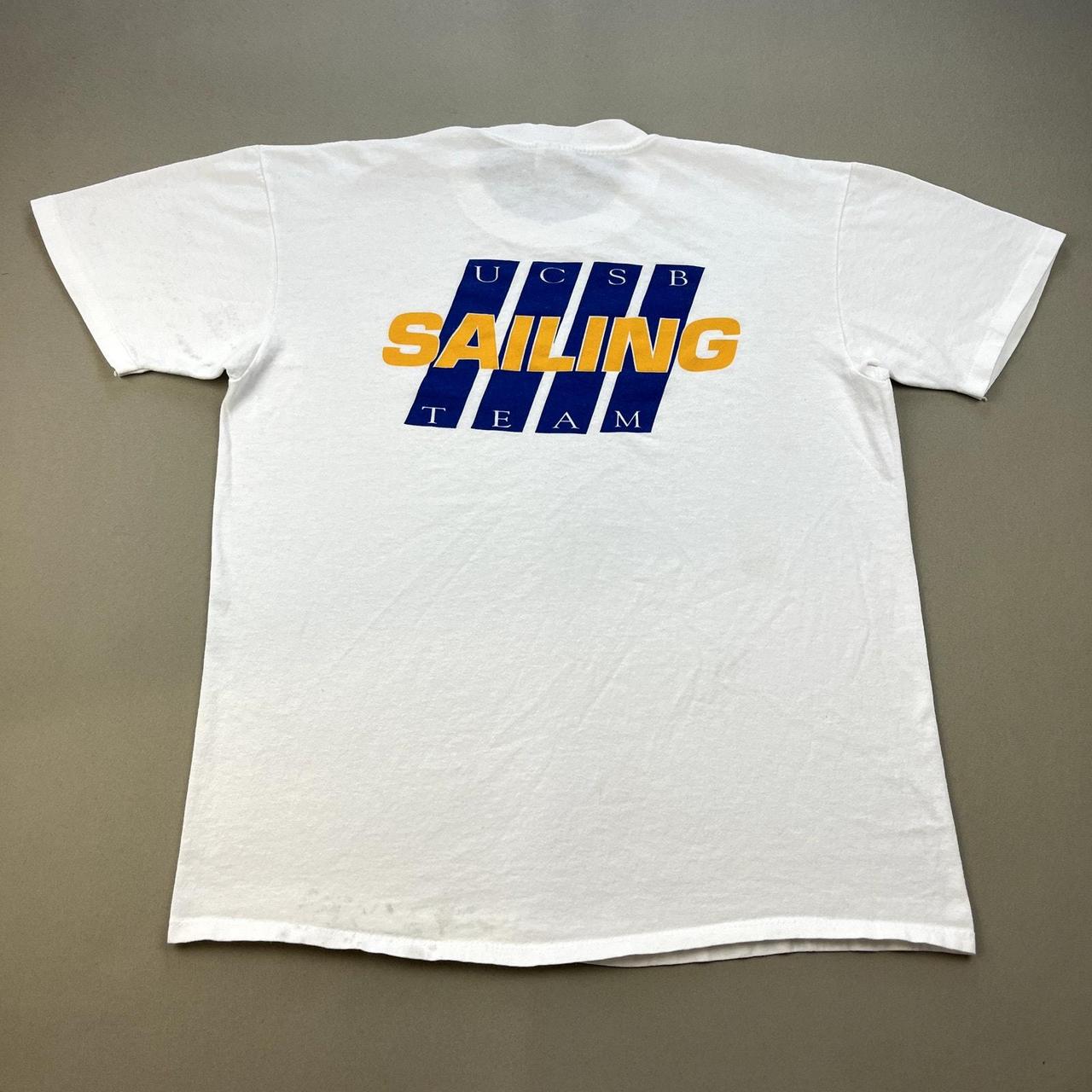 Vintage UCSB Santa Barbara T-Shirt Adult Small White... | Depop