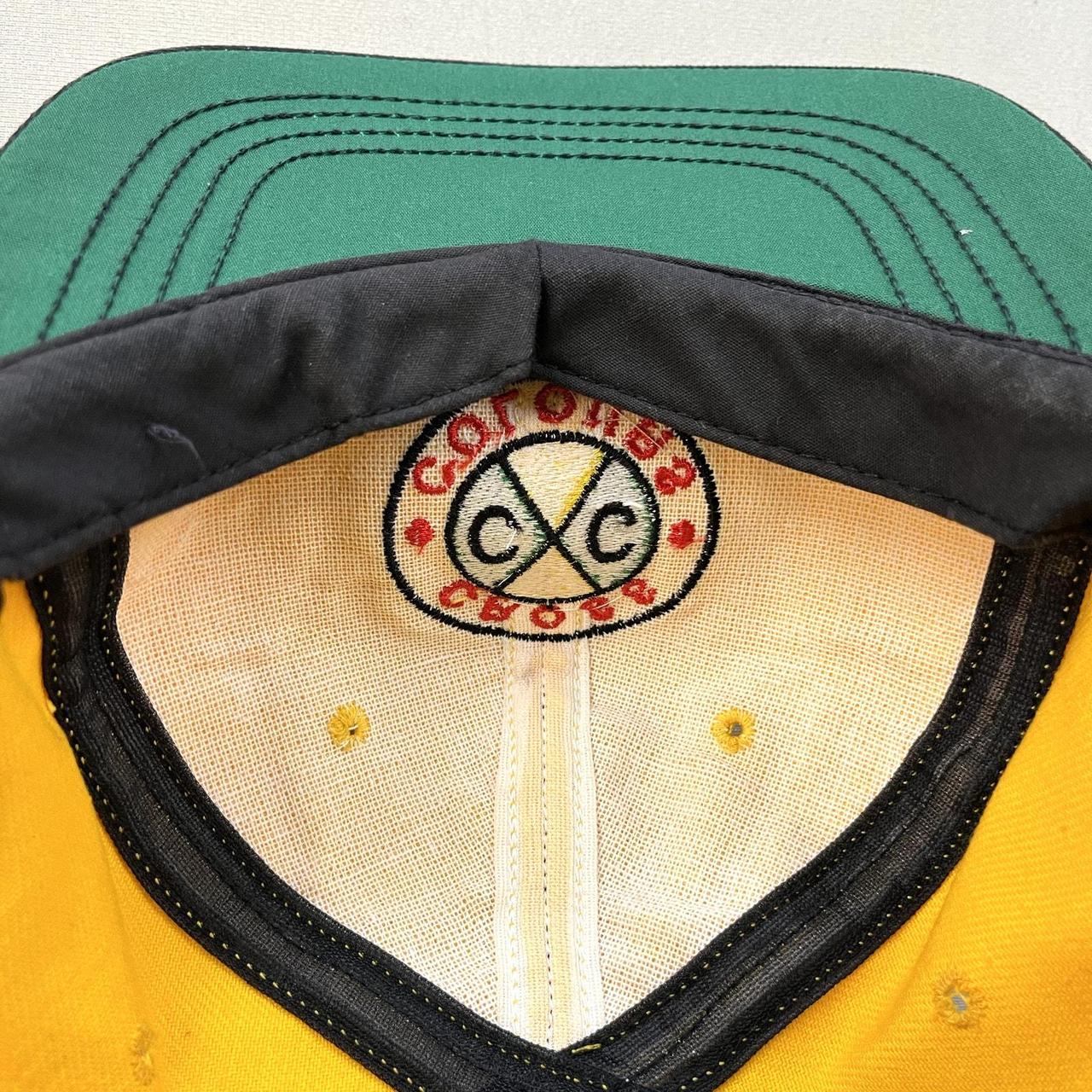 Vintage Cross Colours Hat Cap Snapback Yellow Hip... | Depop