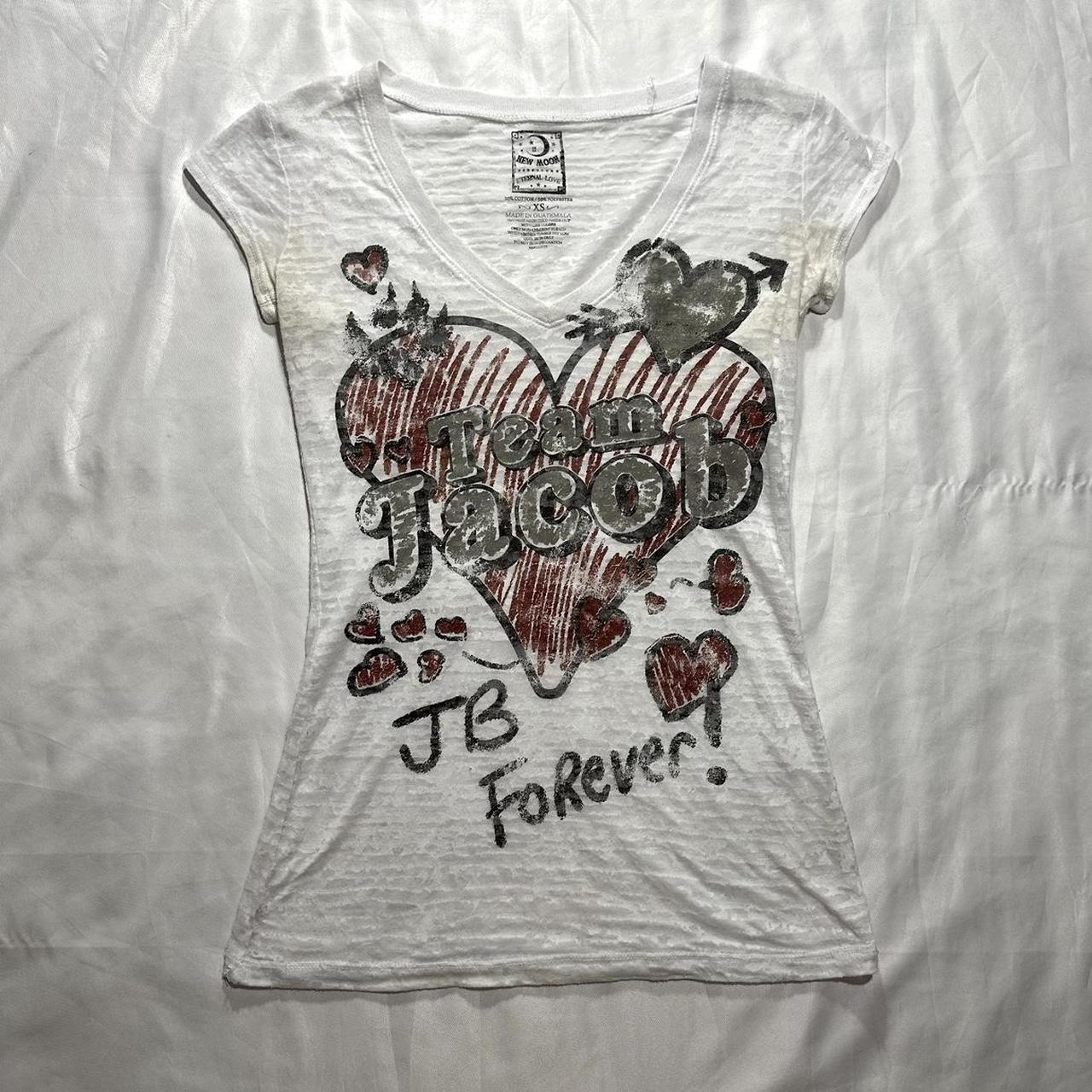 TEAM JACOB TWILIGHT SHIRT size: XS shipping:... - Depop