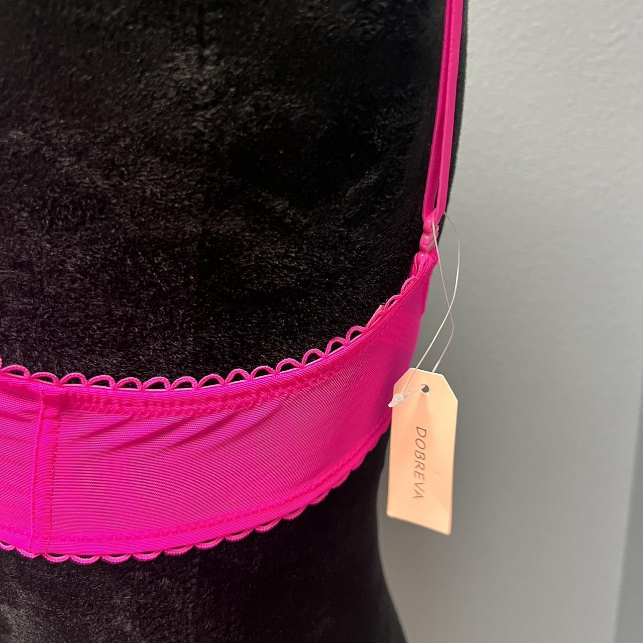 neon pink bra. New with tags ***disclaimer Please... - Depop