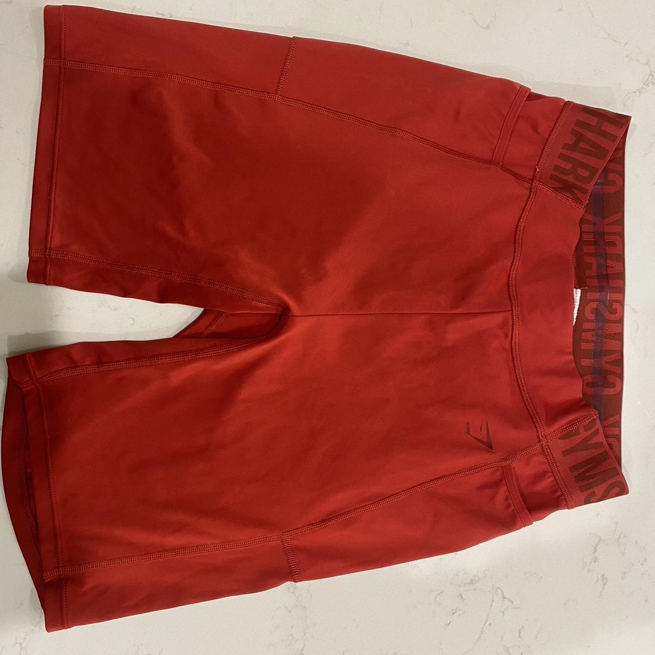 GYMSHARK SALSA RED TRAINING SHORTS ️ - Depop