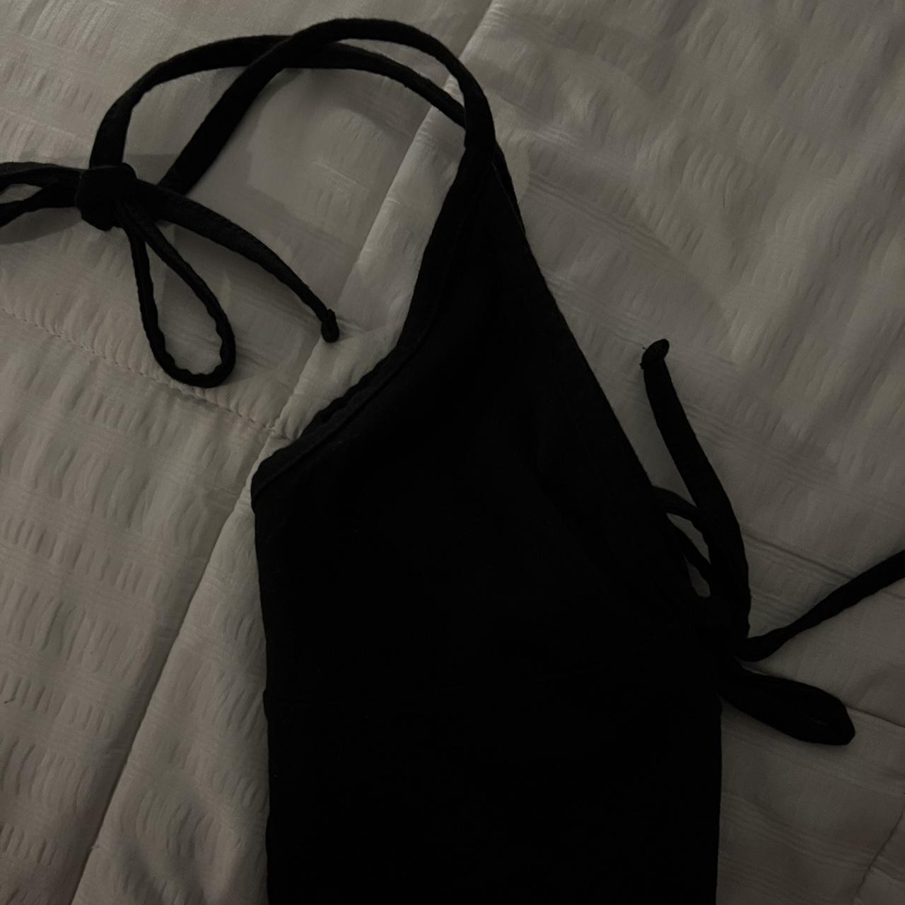 Garage Halter Top With Front Tie XS fits XXS Flaw... | Depop