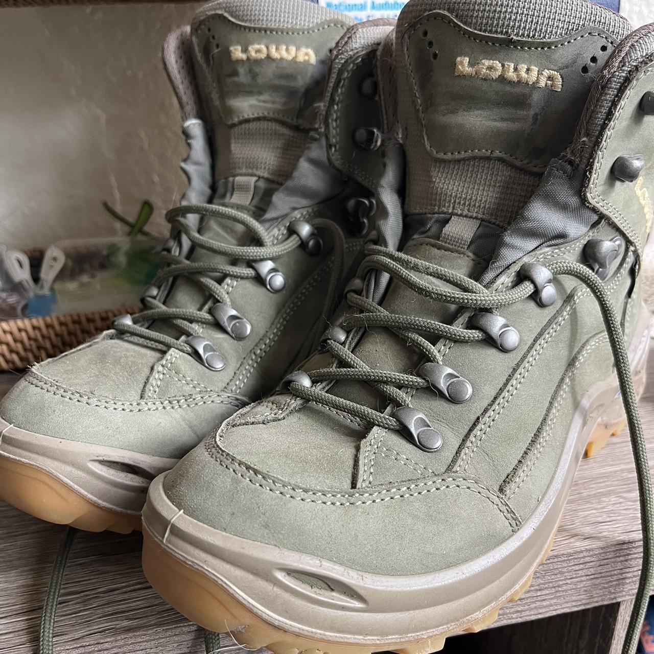 Lowa Renegade GTX Mid Hiking Boot Size 7 I wore... - Depop
