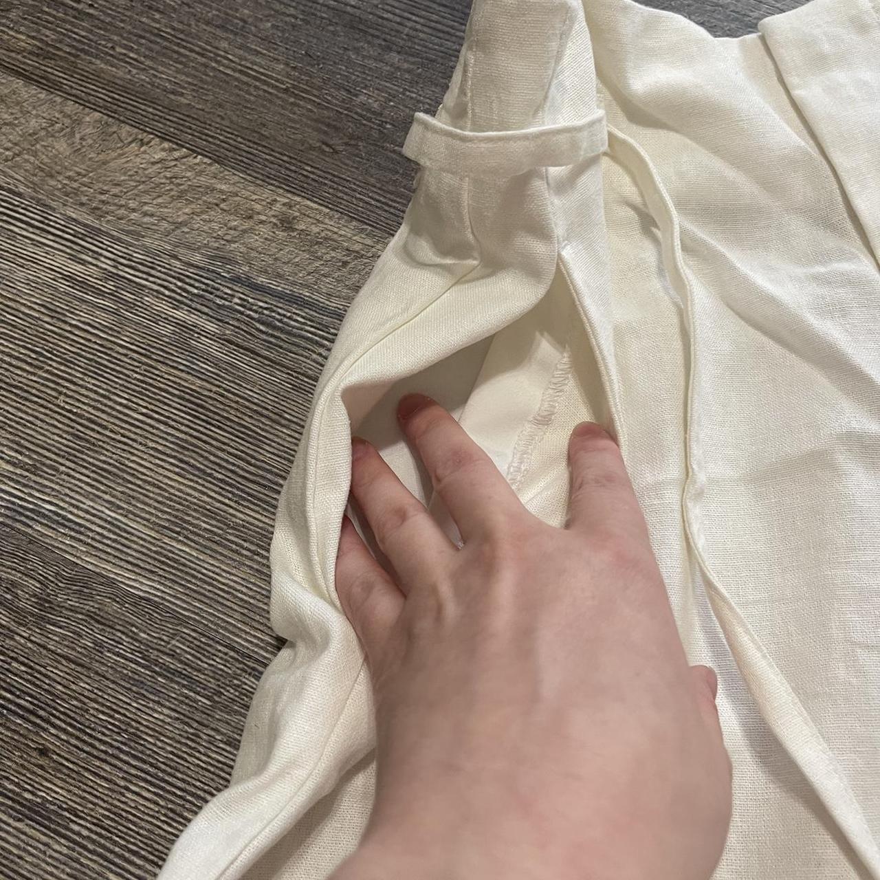 New with tags Love tree linen blend shorts, great... - Depop