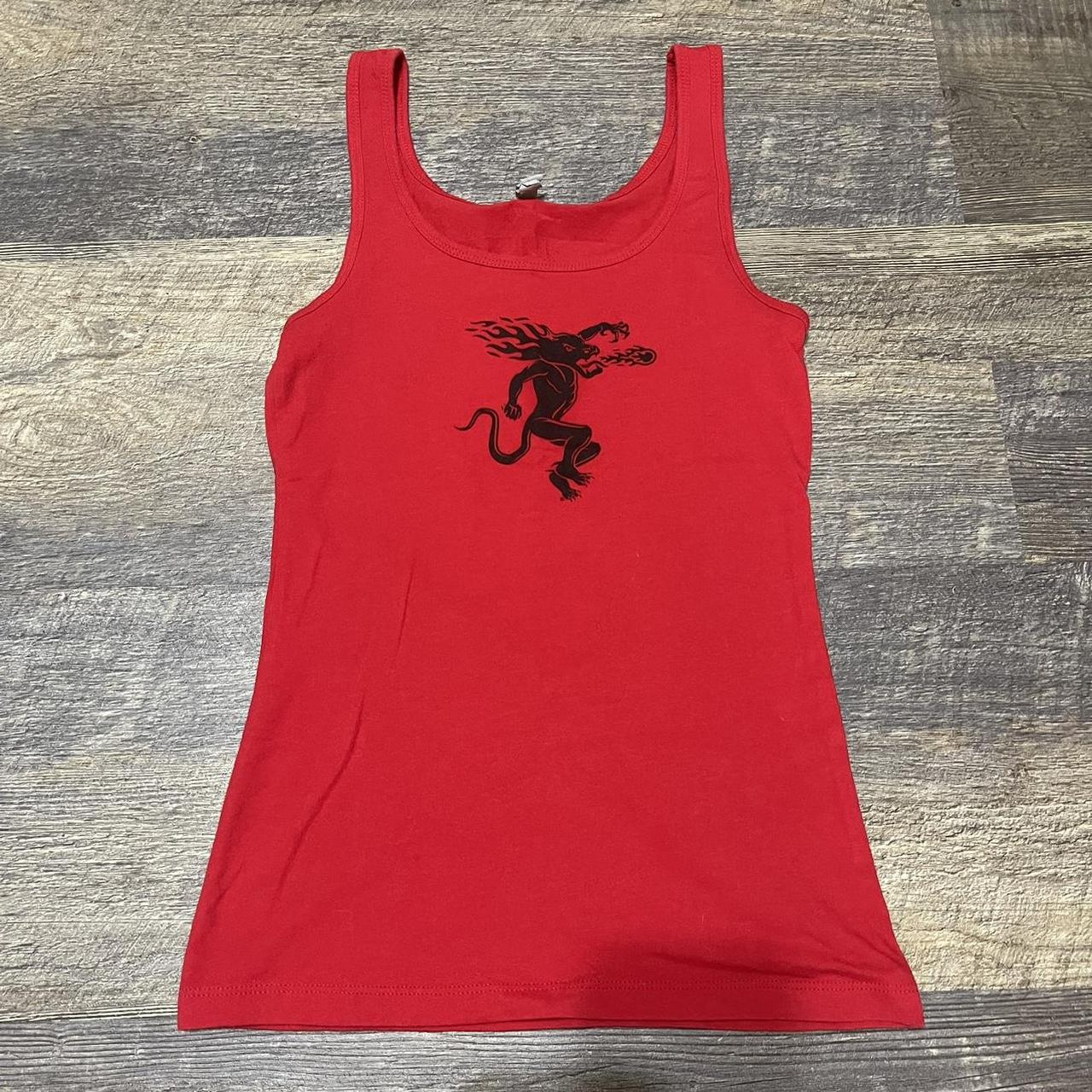 Fireball basic logo tank, size large, no holes or... - Depop