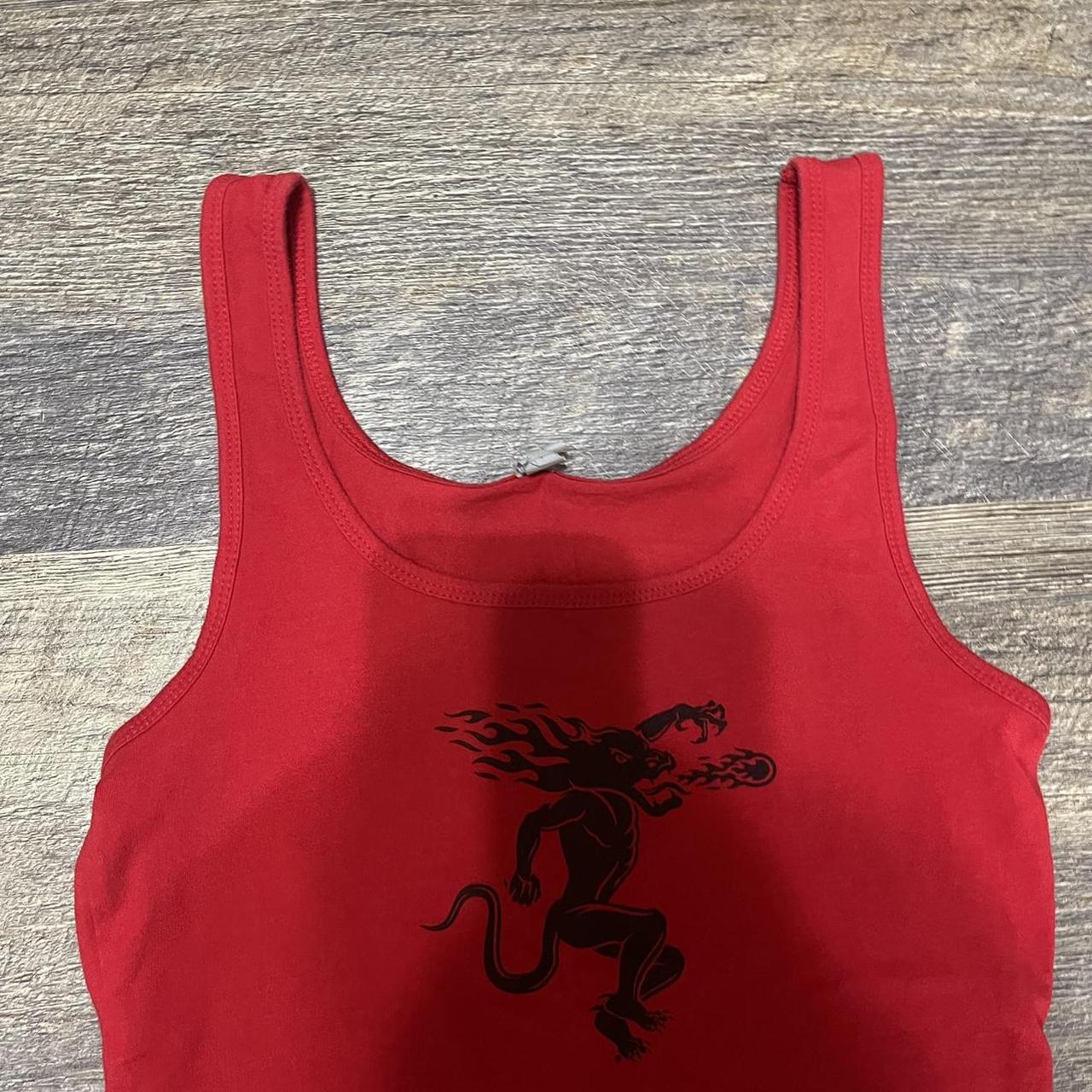 Fireball basic logo tank, size large, no holes or... - Depop