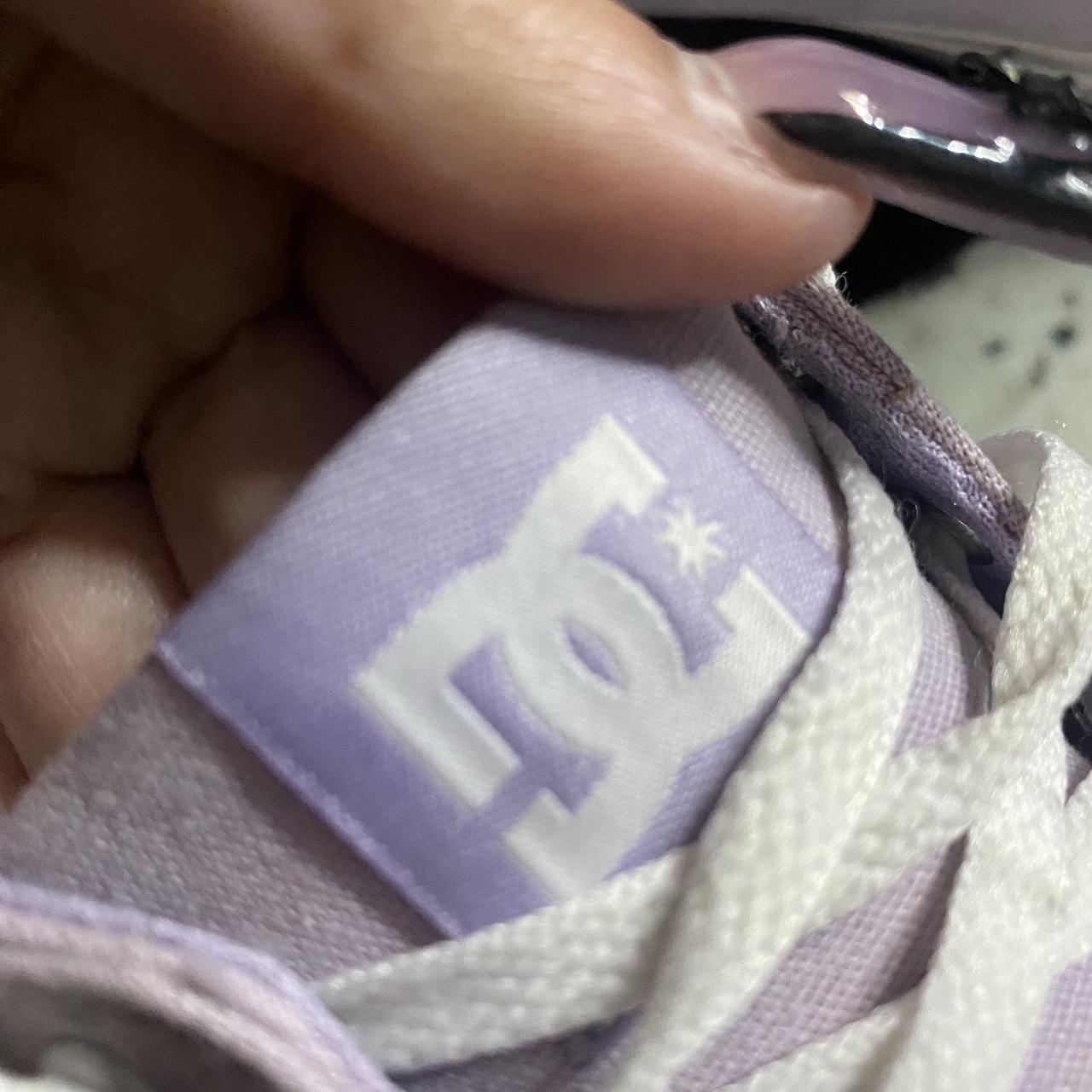 pretty pretty purple dc’s 👾 -have noticeable wear... - Depop