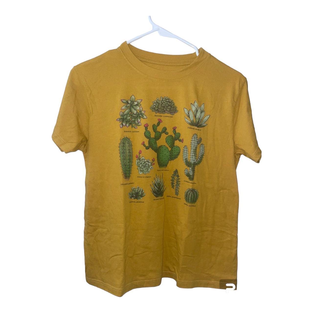 small yellow fifth sun brand graphic tee with... - Depop