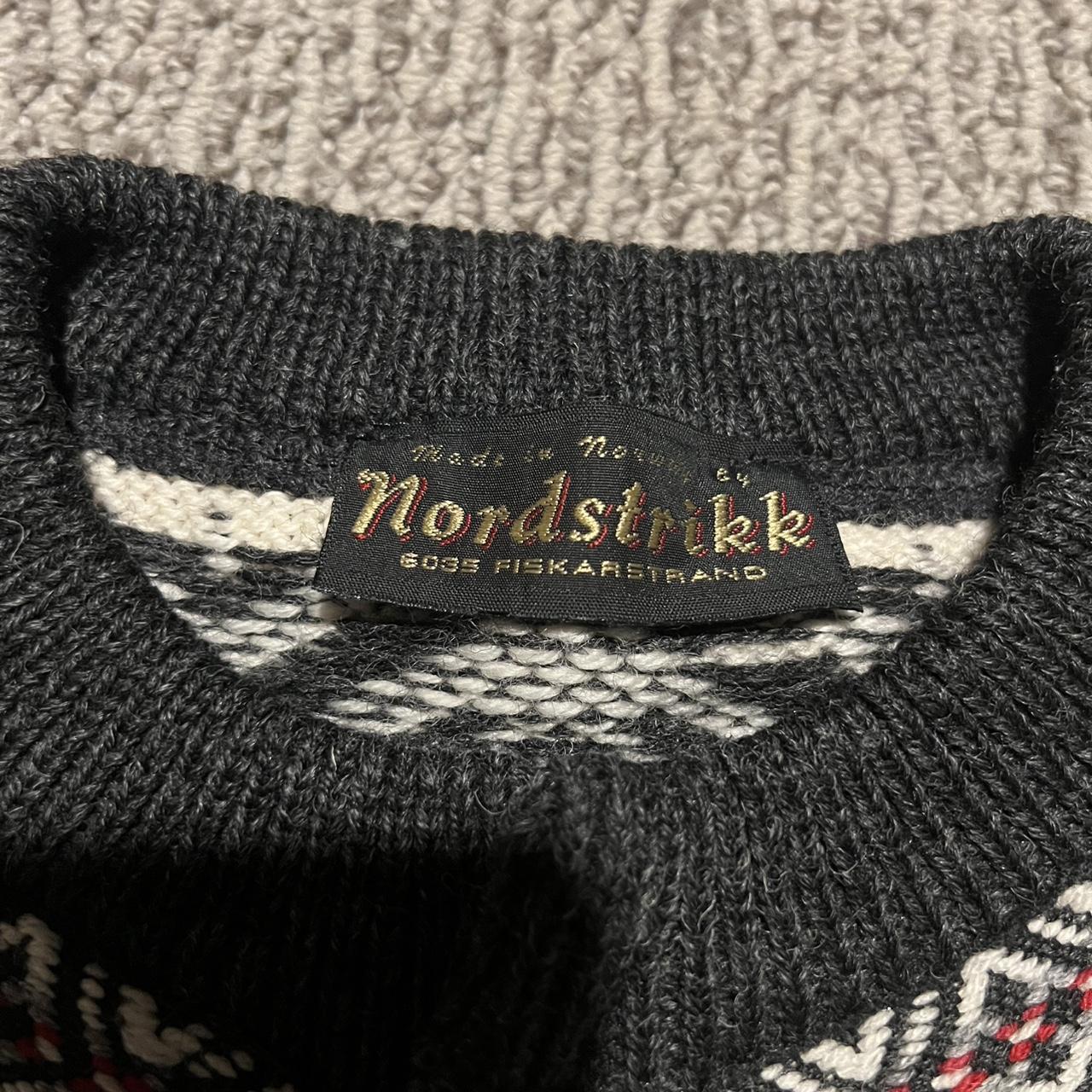 NORDSTRIKK Vintage Fair Isle Button Down Cardigan... | Depop