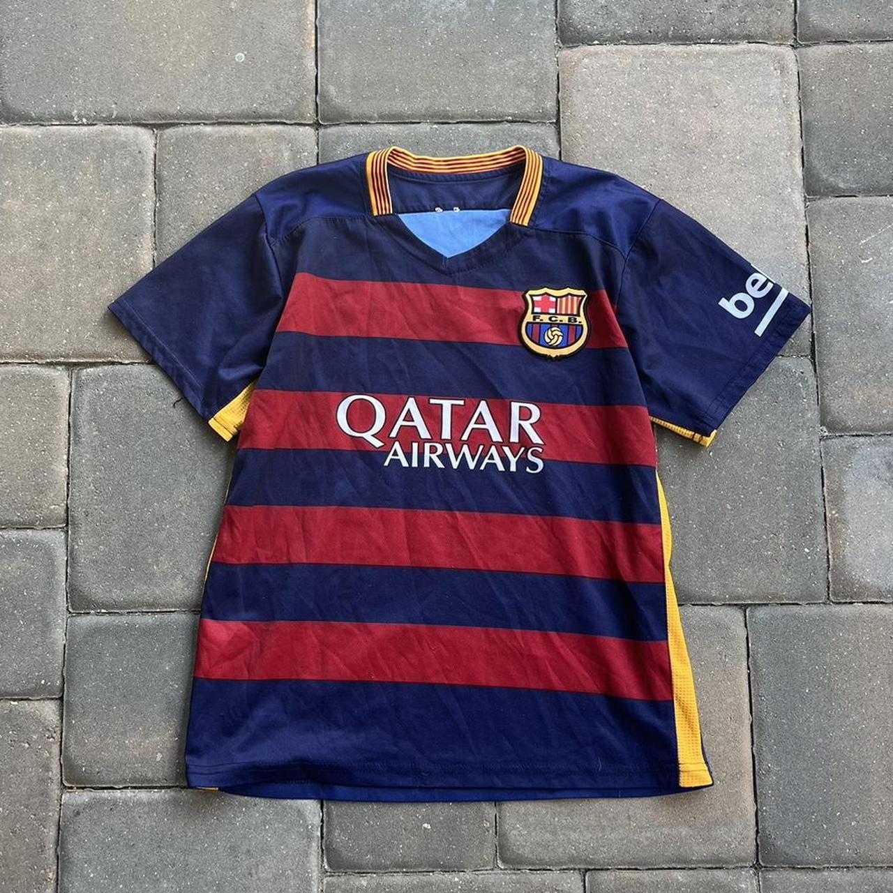 Y2K boho Messi Barcelona soccer jersey women’s... - Depop