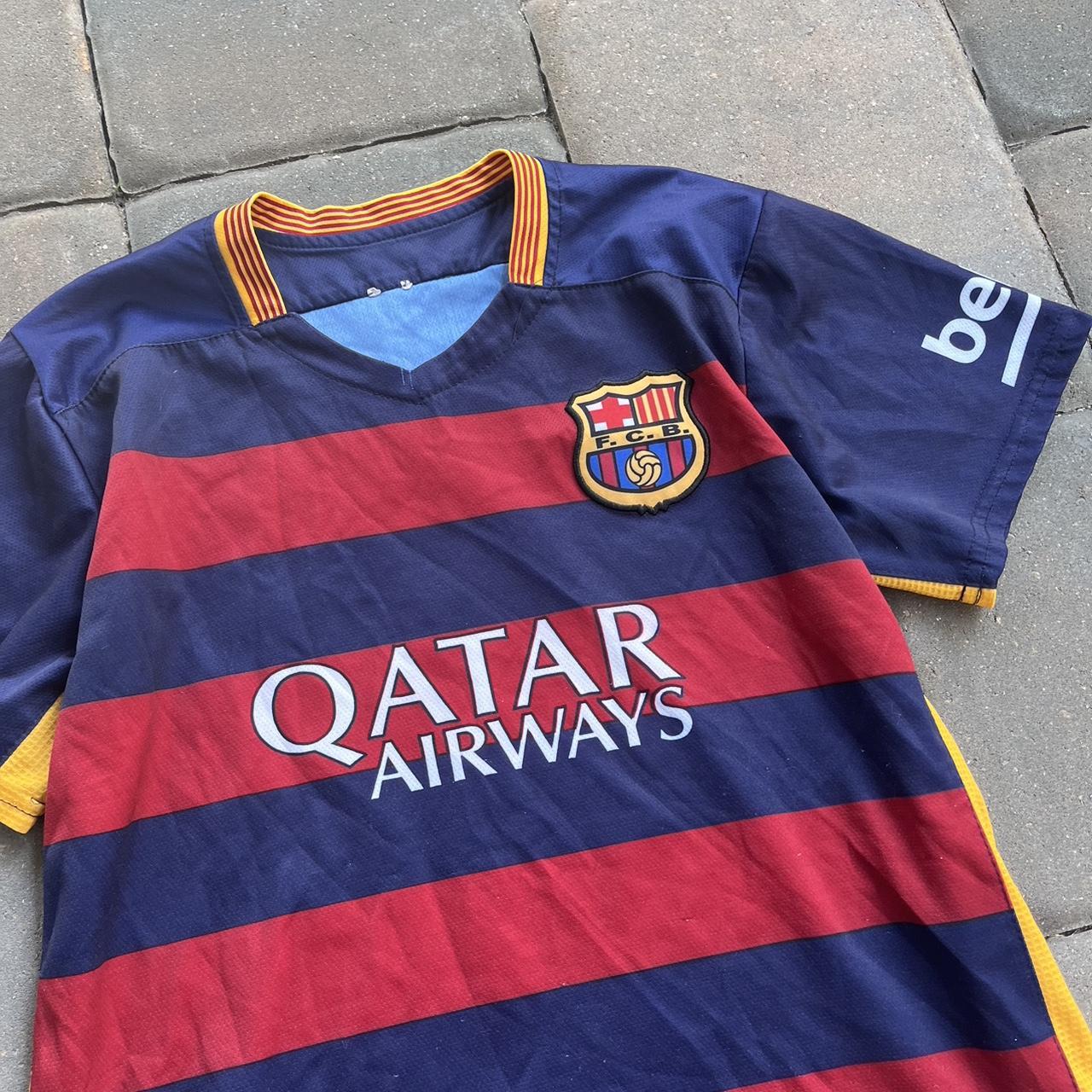 Y2K boho Messi Barcelona soccer jersey women’s... - Depop