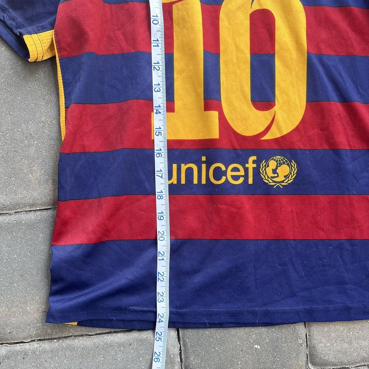 Y2K boho Messi Barcelona soccer jersey women’s... - Depop