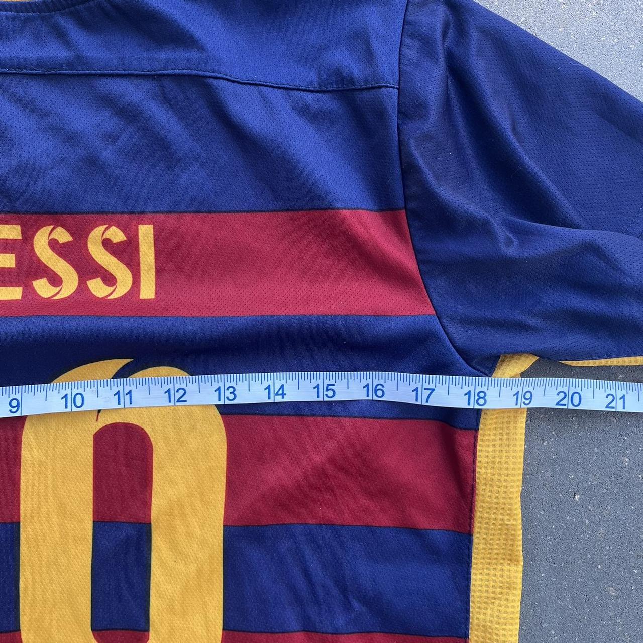 Y2K boho Messi Barcelona soccer jersey women’s... - Depop