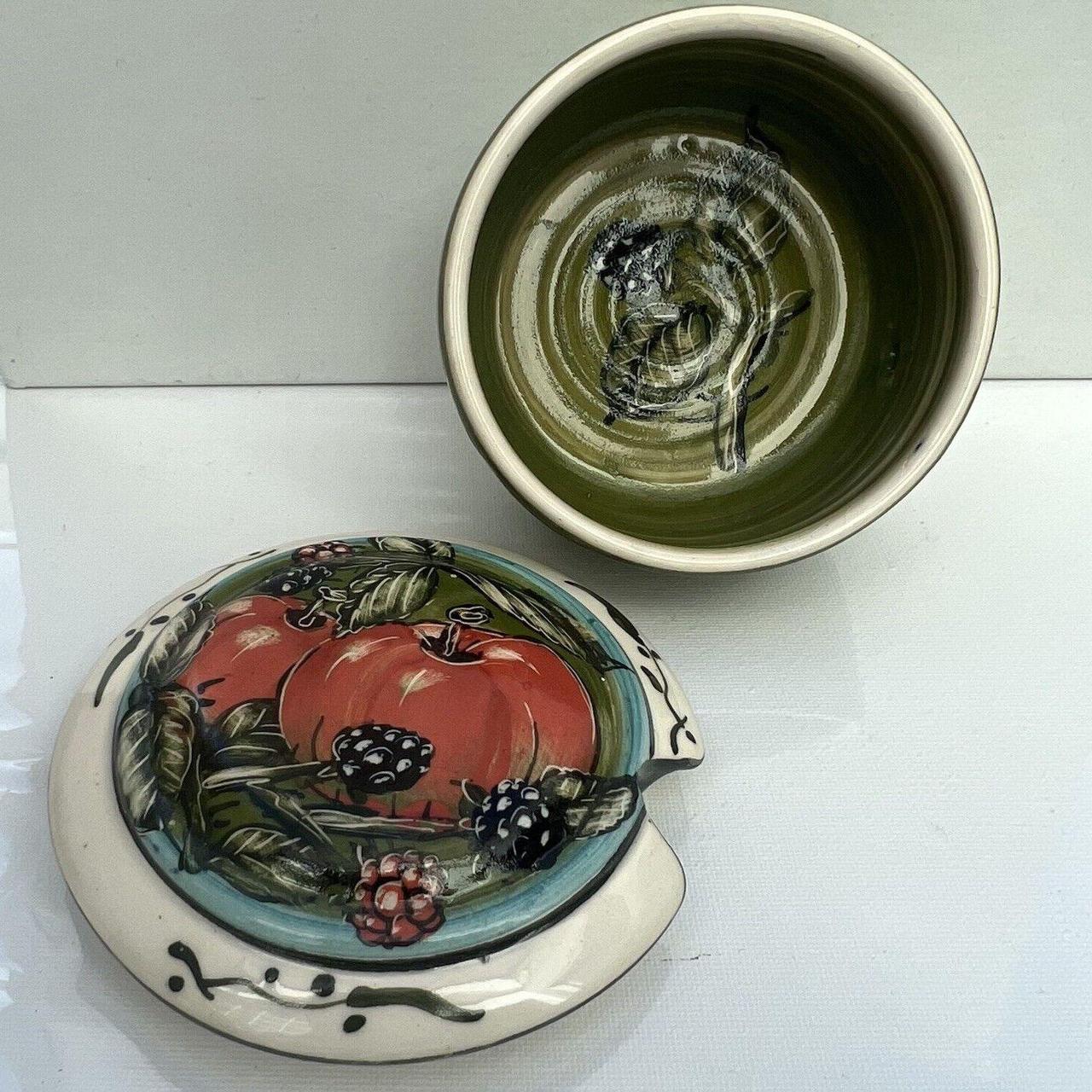 Alvin F Irving Studio Pottery A Conserve Pot With... - Depop