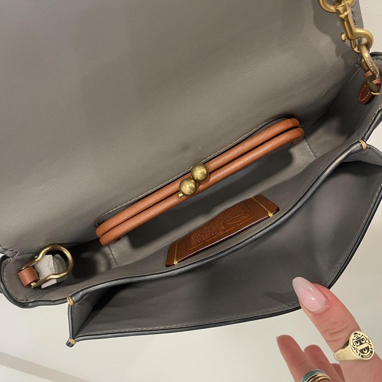 Coach 1941 Dinky : Two tone leather coach bag 💼... | Depop