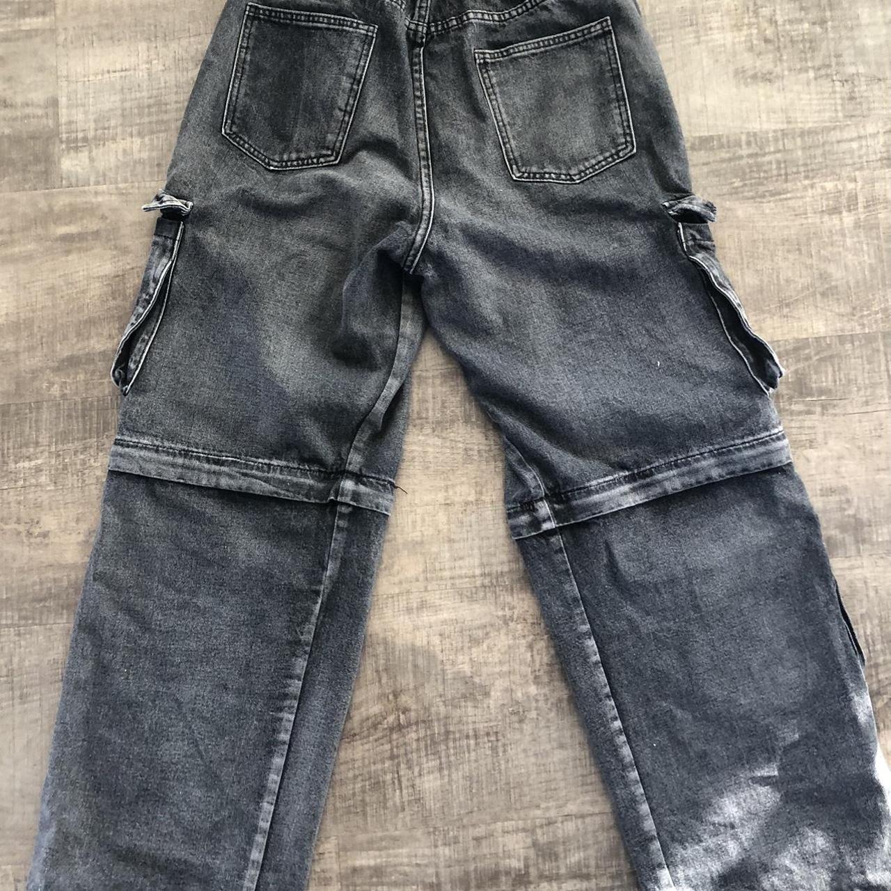 Gray Raver Pants/Jorts Dm for measurements - Depop