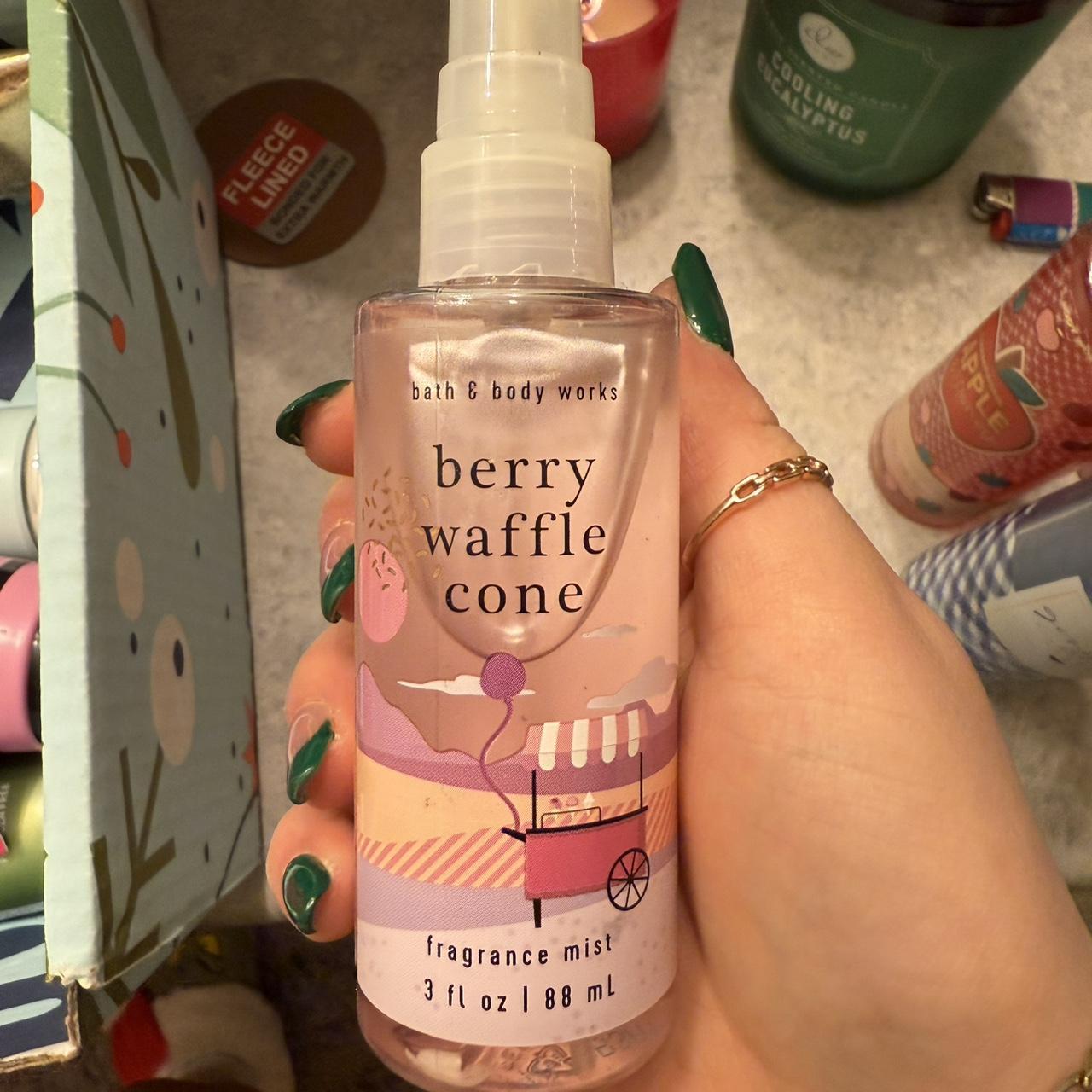 Berry waffle cone body mist #BathAndBody #Fragrance | Depop