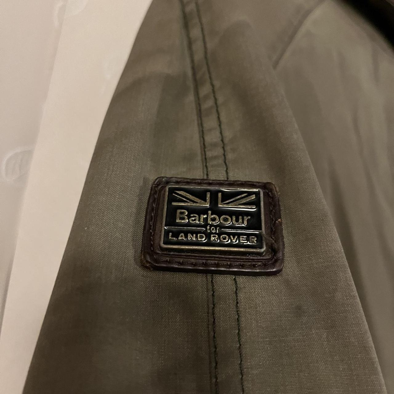 Barbour x Land Rover Waxed Jacket Inner pocket... - Depop