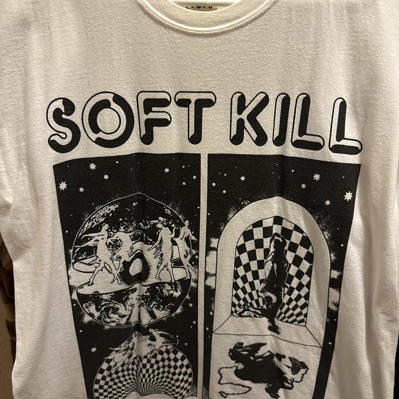 Soft Kill white shirt on Comfort Colors #softkill... - Depop