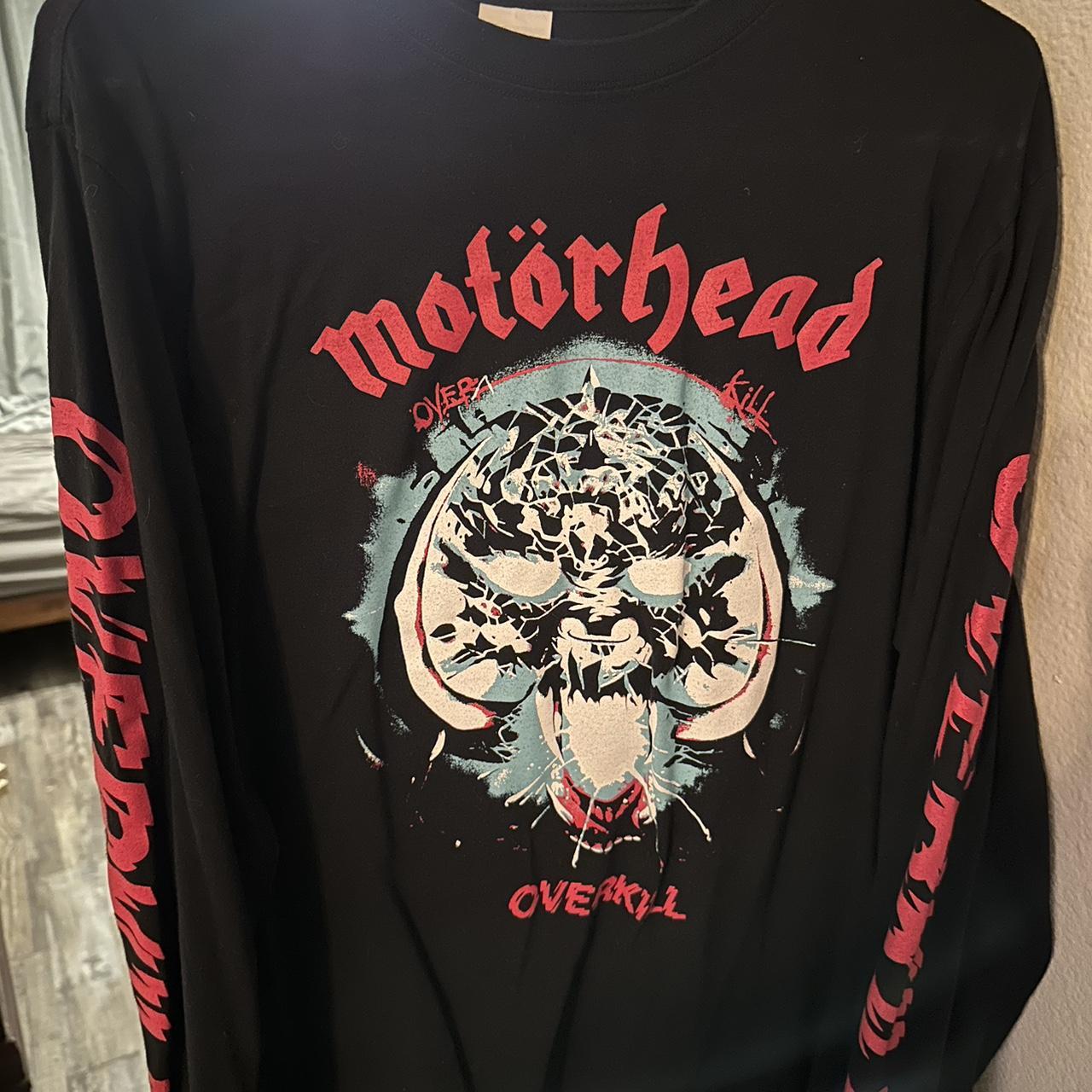 Motörhead Overkill longsleeve with sleeve... - Depop