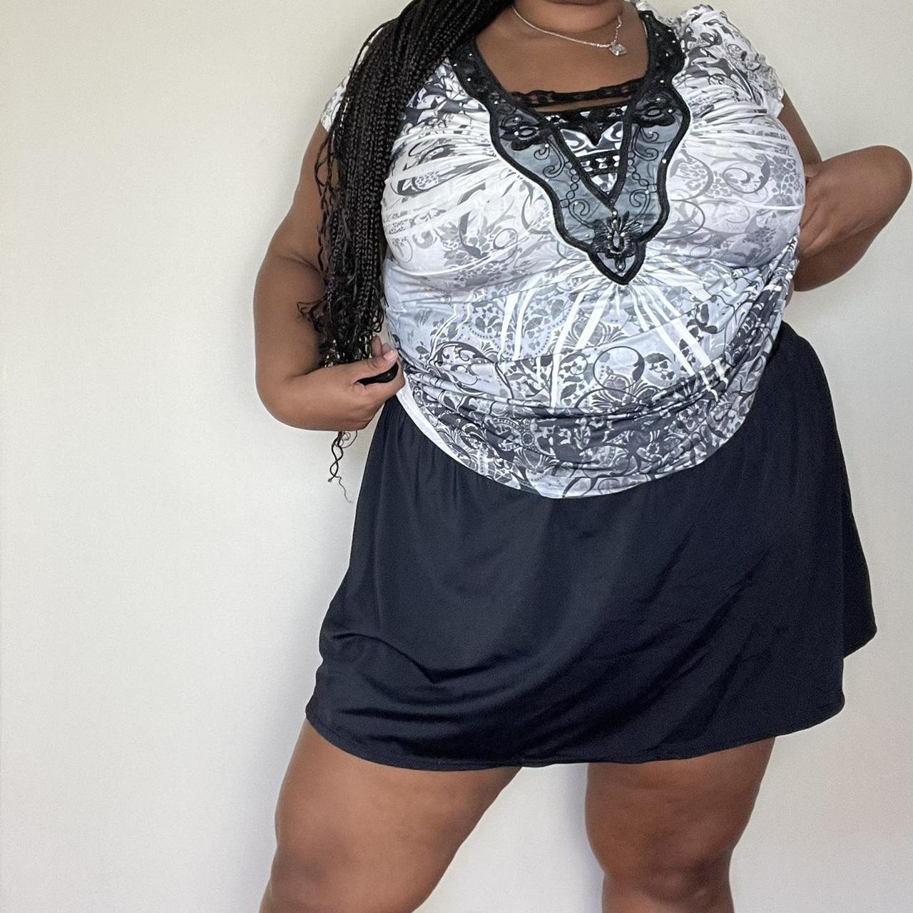 Cyber y2k top ~cottage core fairy core grunge y2k... - Depop