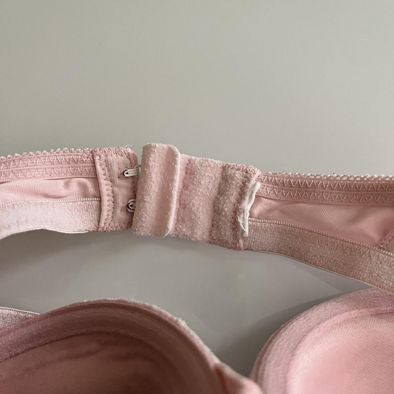 Baby Pink Lace Forever 21 Bra. 32B. Tags were cut... - Depop