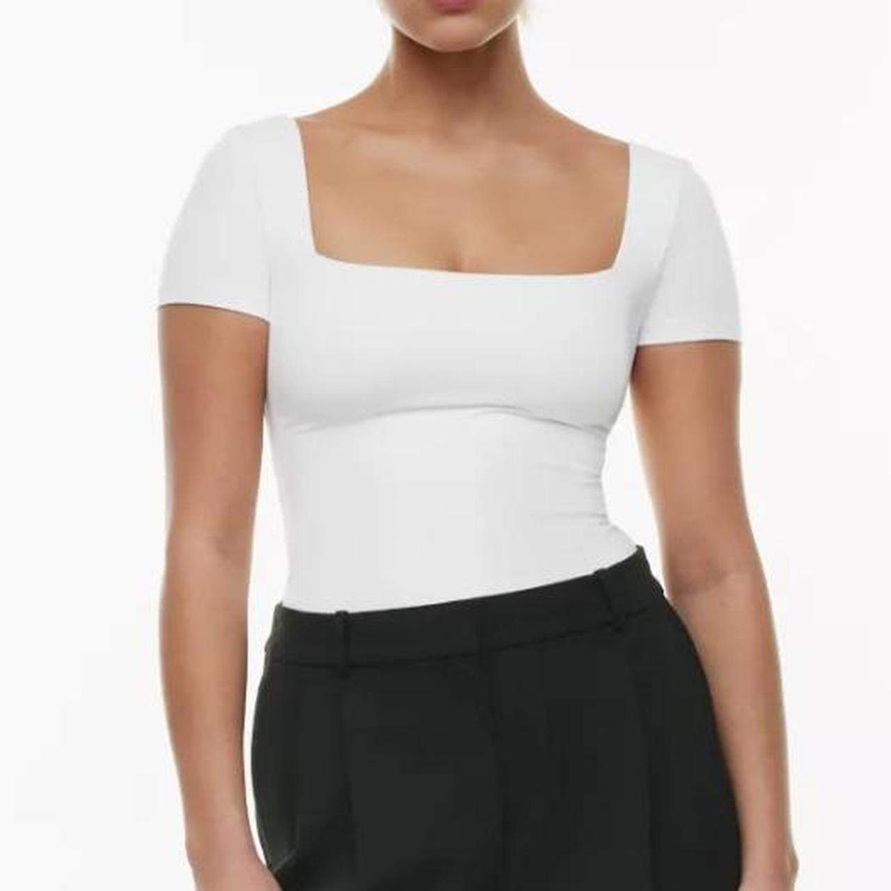 Aritzia square neck contour shirt - Depop