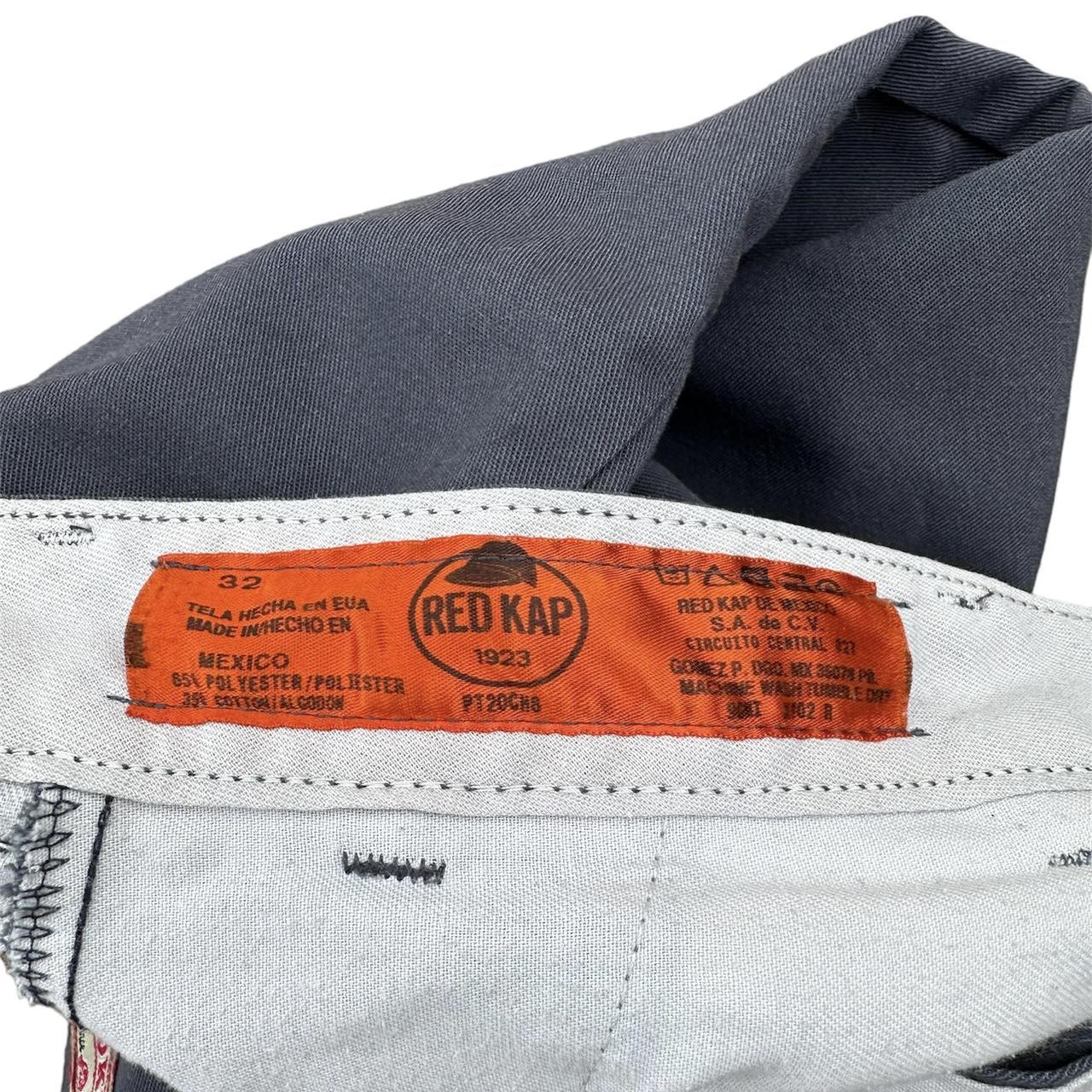 Red Kap workwear pants. Classic grey straight leg... - Depop