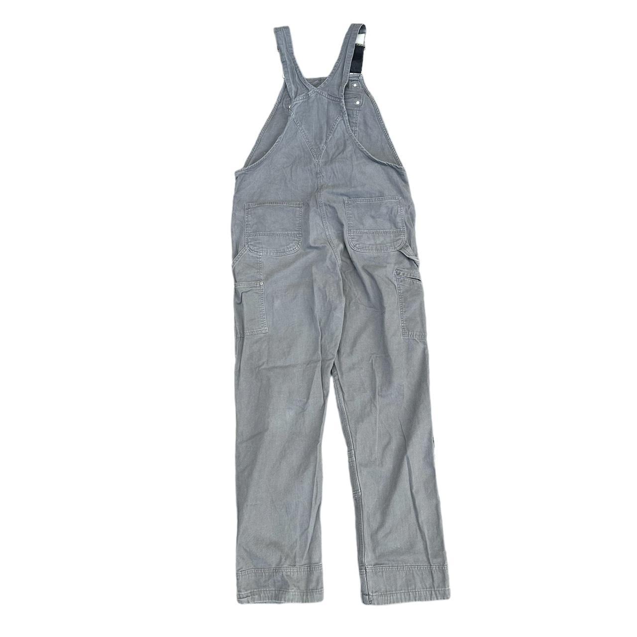 Men's Grey Dungarees-overalls | Depop