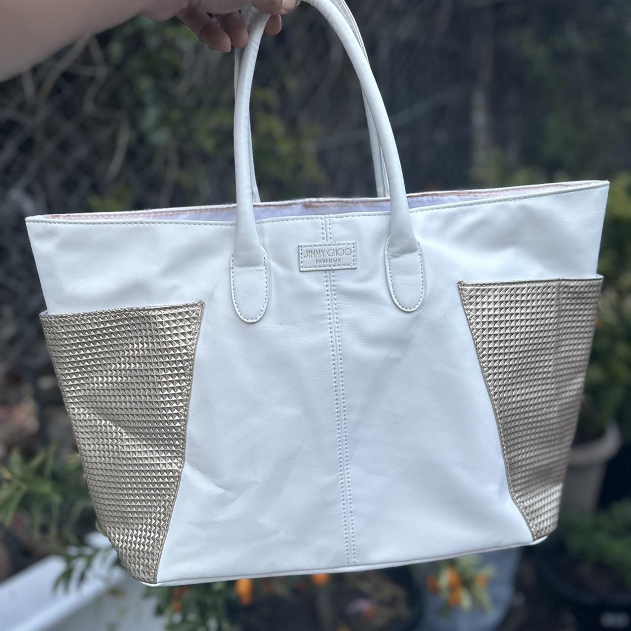 Jimmy Choo Women's White Bag | Depop