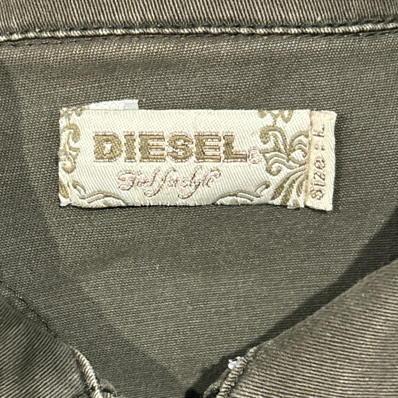 Vintage 2000s Diesel Biker Jacket - SUPER RARE... - Depop