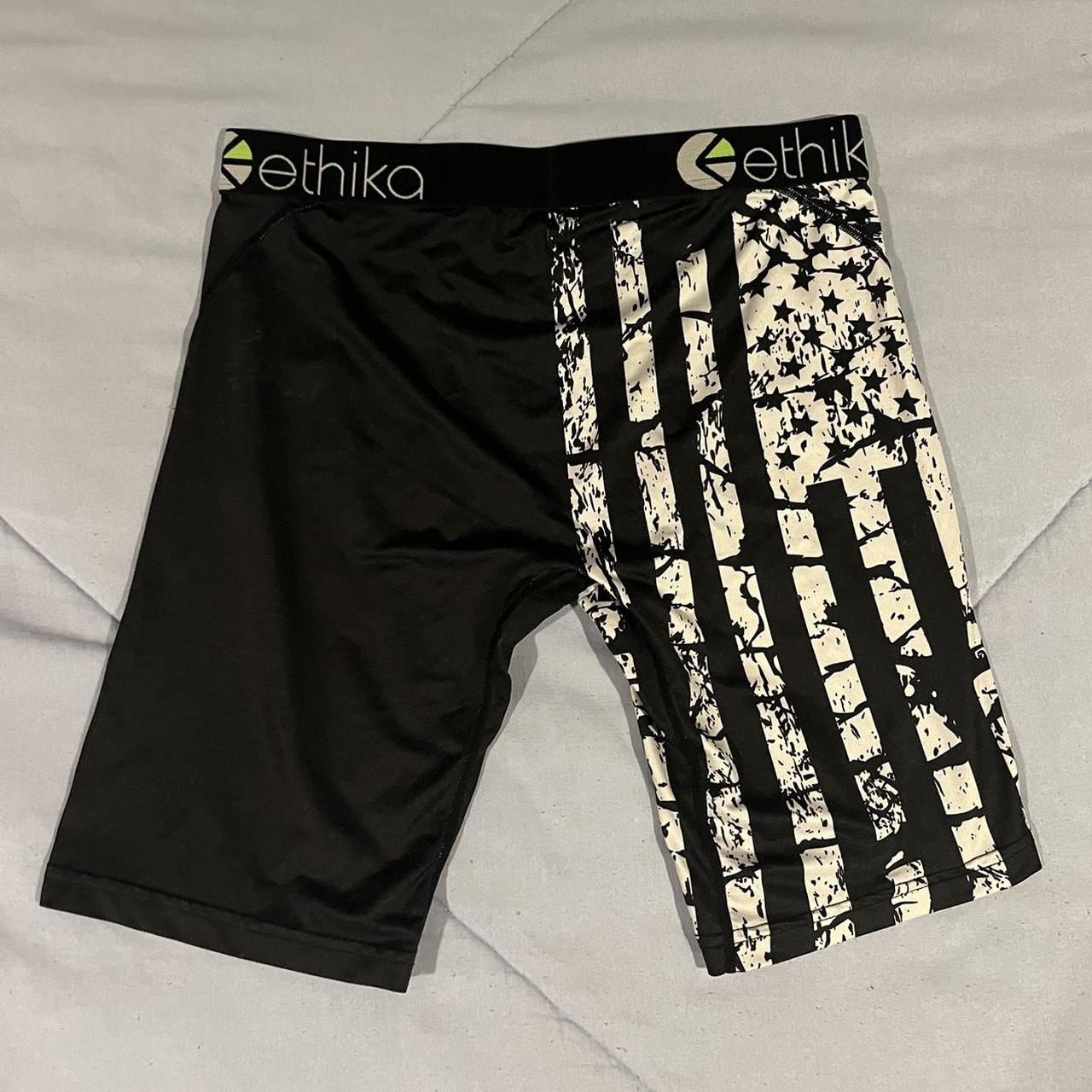 Ethika Shark and flag underwear Men M - Depop