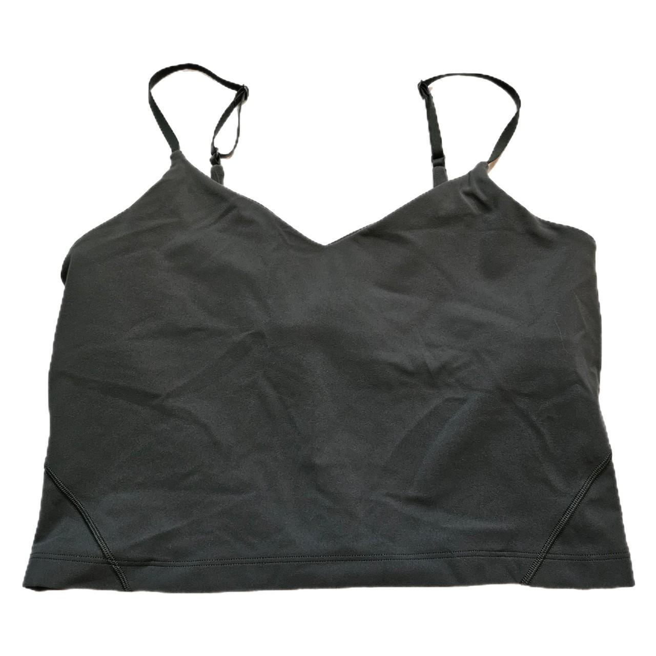 NWOT Lululemon Align Cropped Cami Tank Top (Dark... | Depop