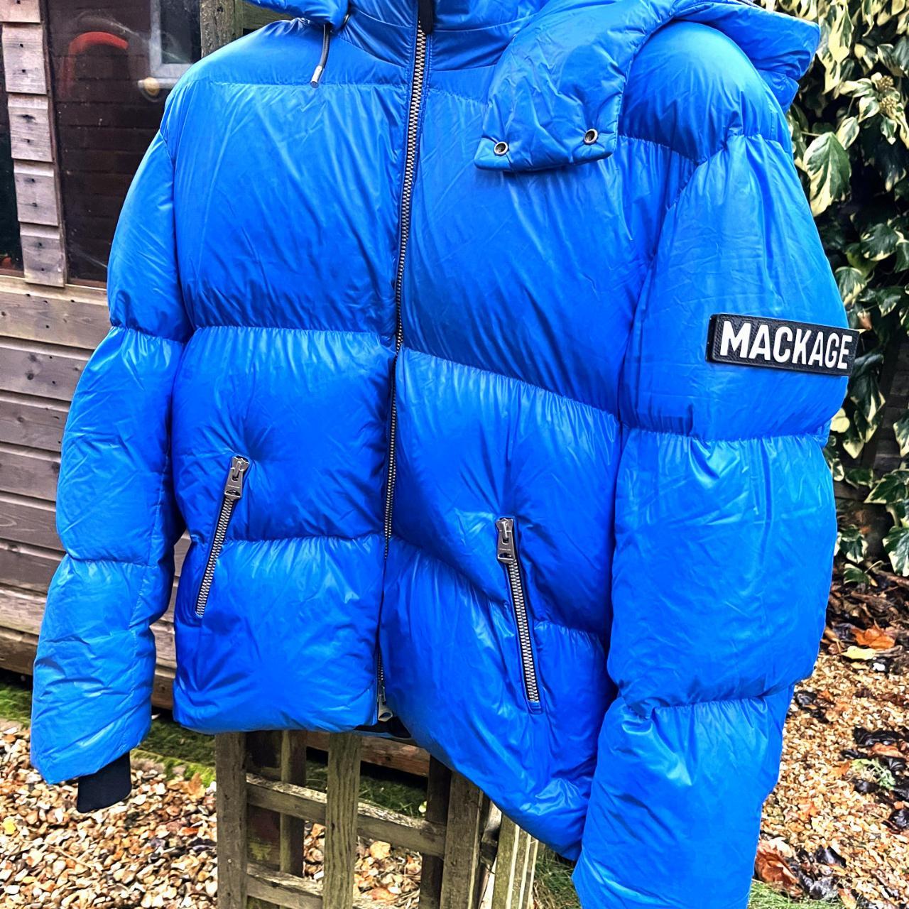 Mackage Kent Glossy / Shiny puffer jacket. Size 40... - Depop