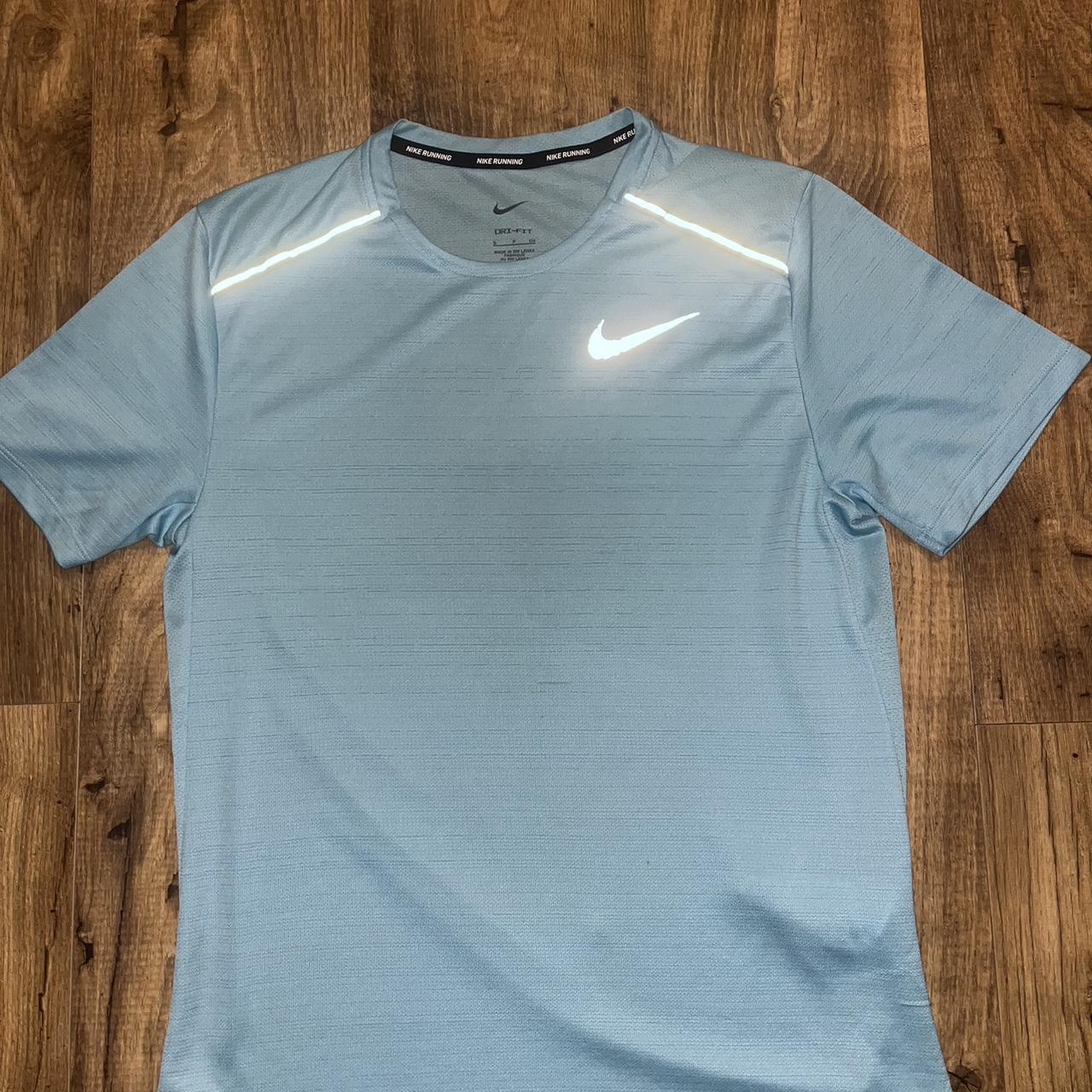 Nike miler Light blue Very good condition Size... - Depop