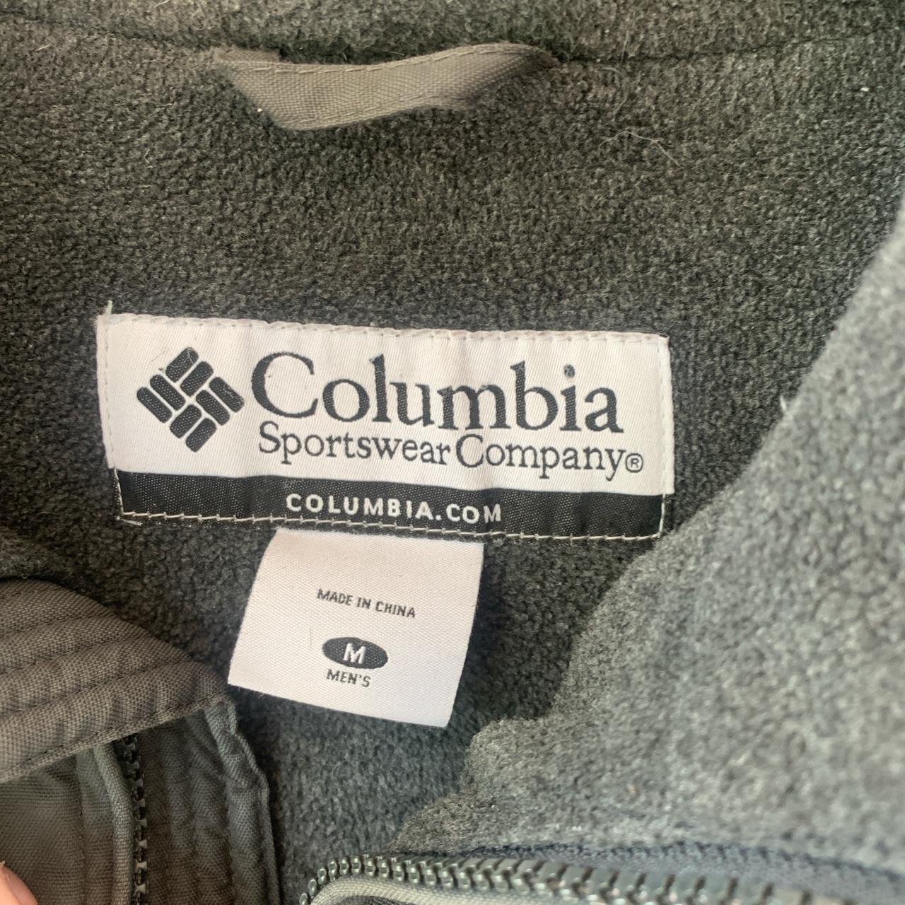 Vintage Columbia sports jacket in medium, Minor... - Depop