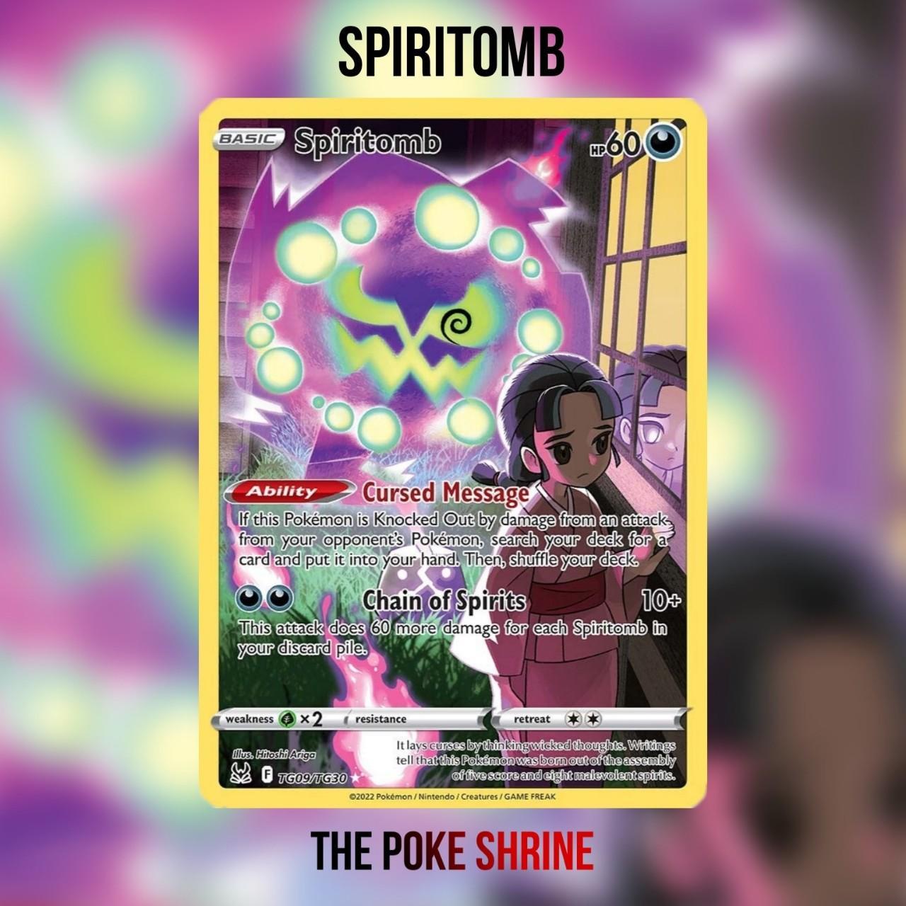 Pokémon TCG Spiritomb Lost Origin Trainer Gallery... - Depop