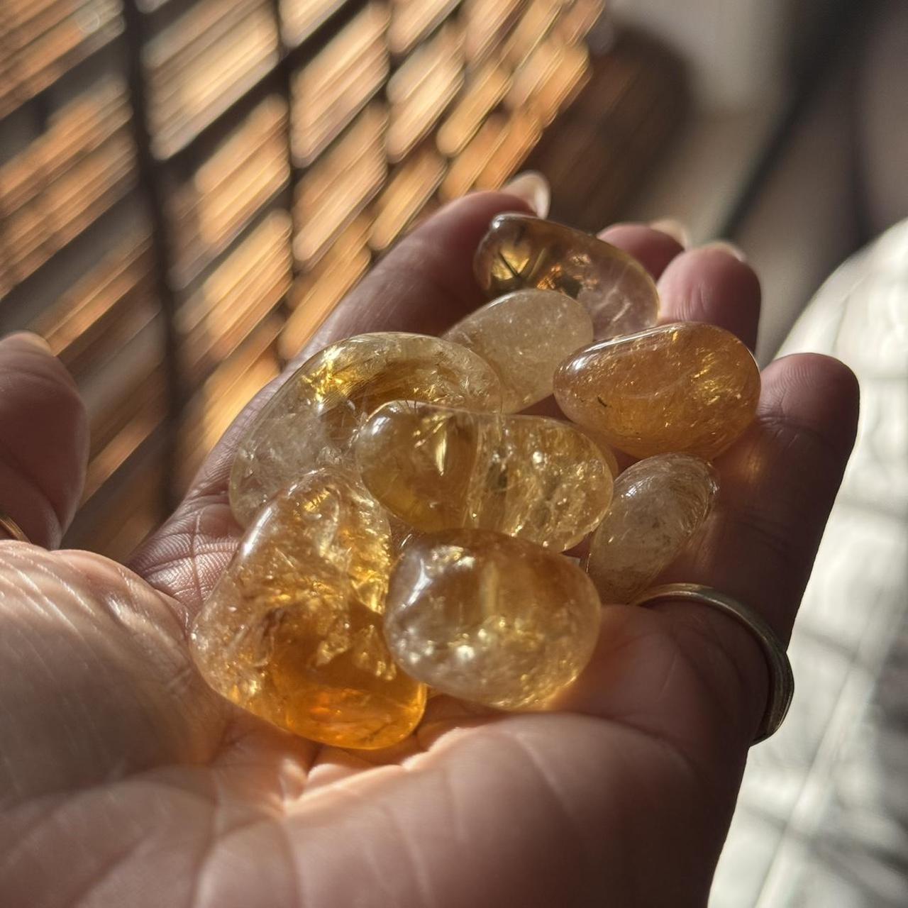 Citrine tumbles #crystalhealing Check her other... | Depop