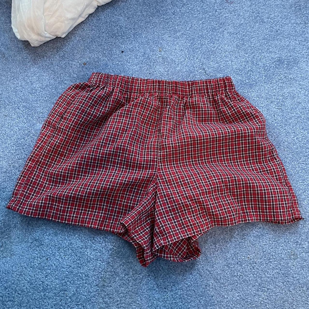 Brandy Melville / John Galt boxer style shorts Price... - Depop