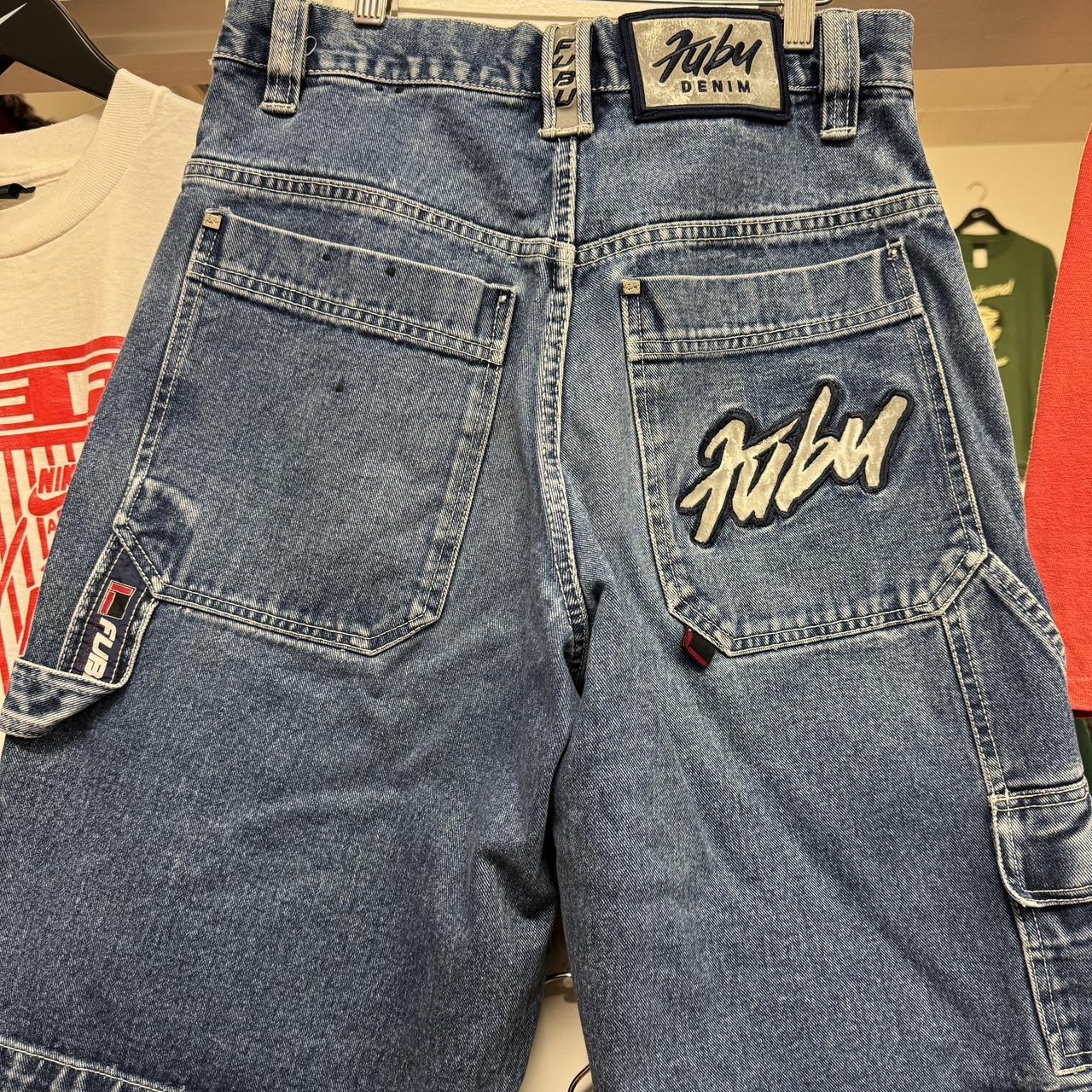 Fubu Denim Shorts Size 30 Pretty cool pair of... - Depop