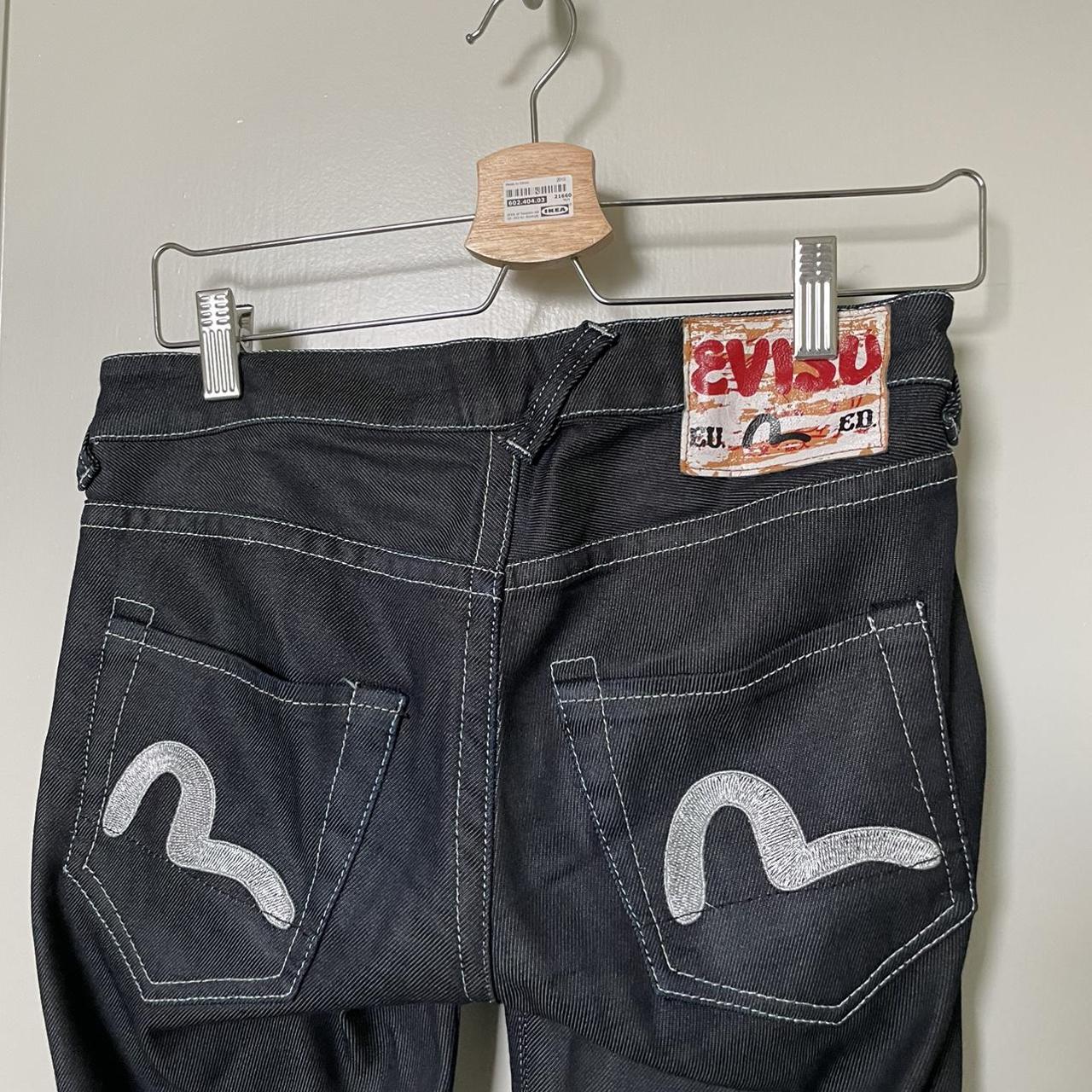 Evisu skinny/slim jeans Low rise jeans Never worn,... - Depop