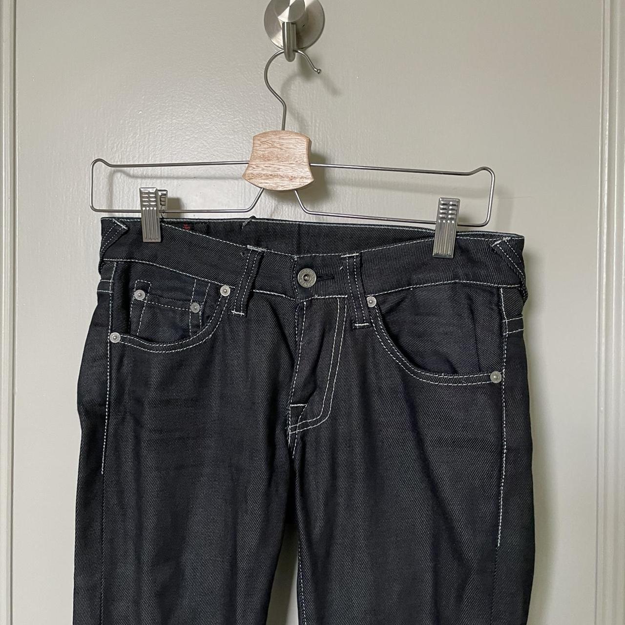 Evisu skinny/slim jeans Low rise jeans Never worn,... - Depop