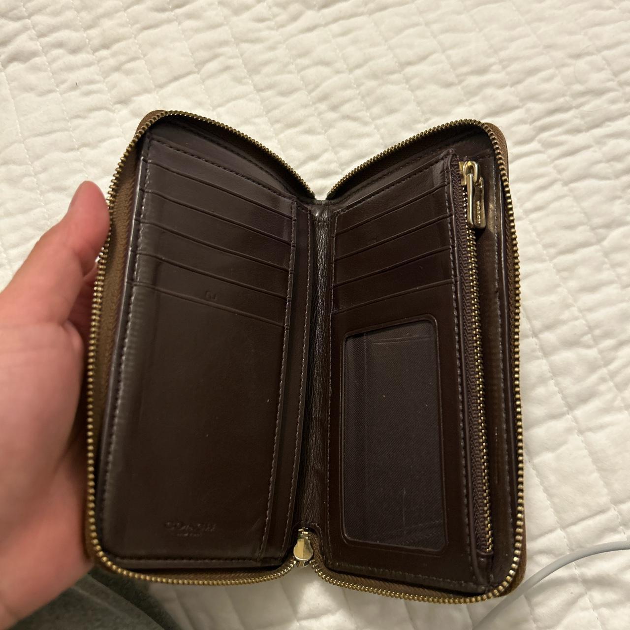 cutest coach butterfly wallet, it’s in super good... - Depop